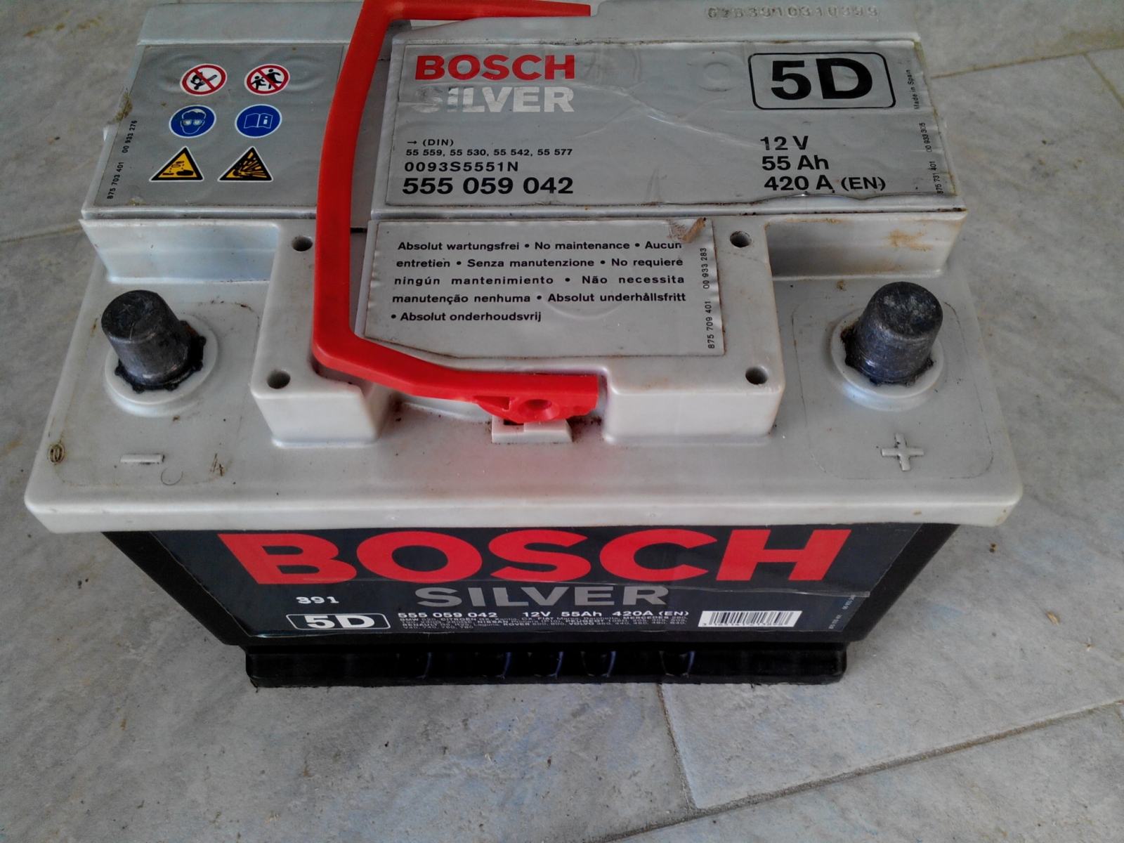 Bosh Silver akumulator 55AH