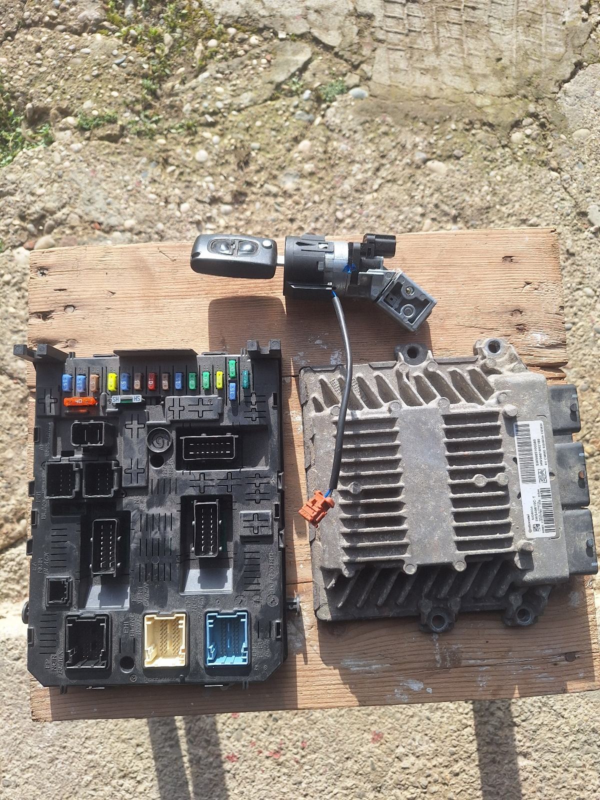 Citrorn Jumpy ECU set BSI+ECU+Ključ