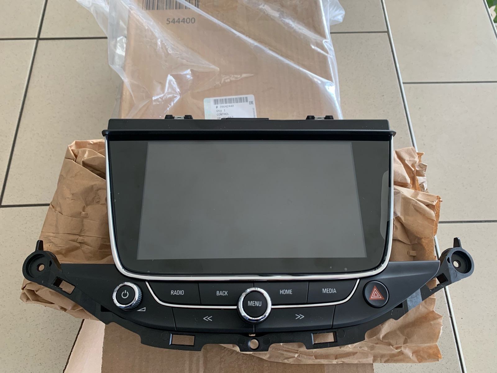 Display Opel Astra K Intellilink - GM 39042448 - Novo - Original