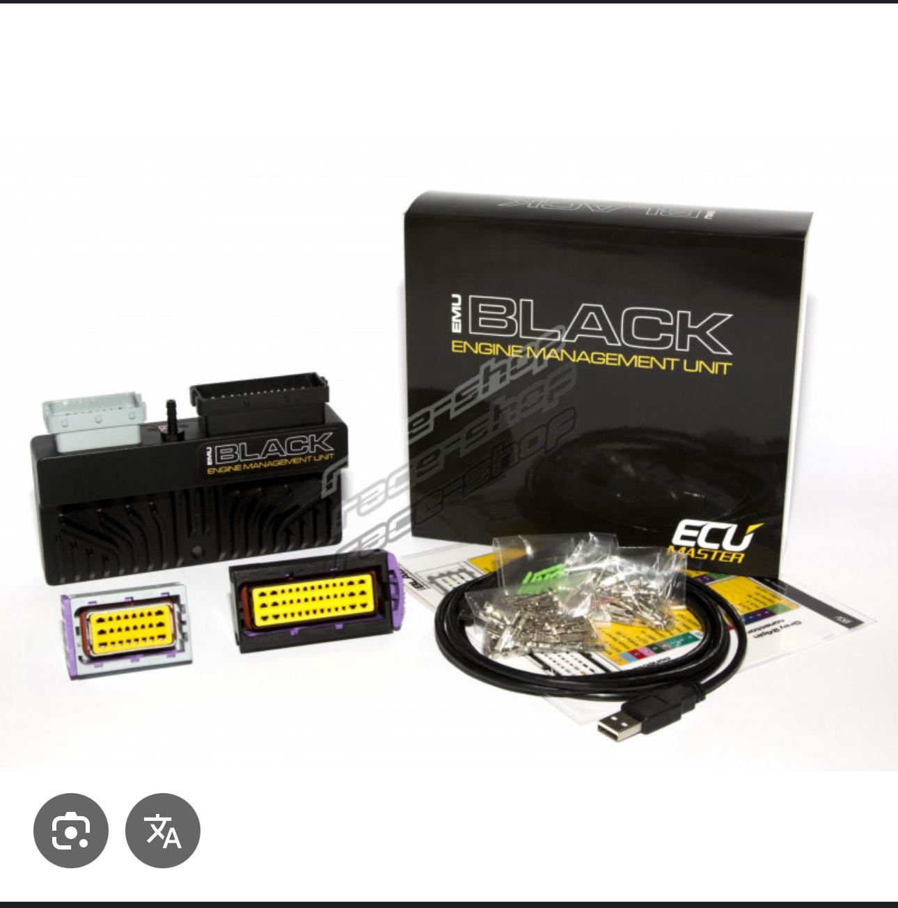 Ecumaster EMU black + dash ADU 5 + ožičienje