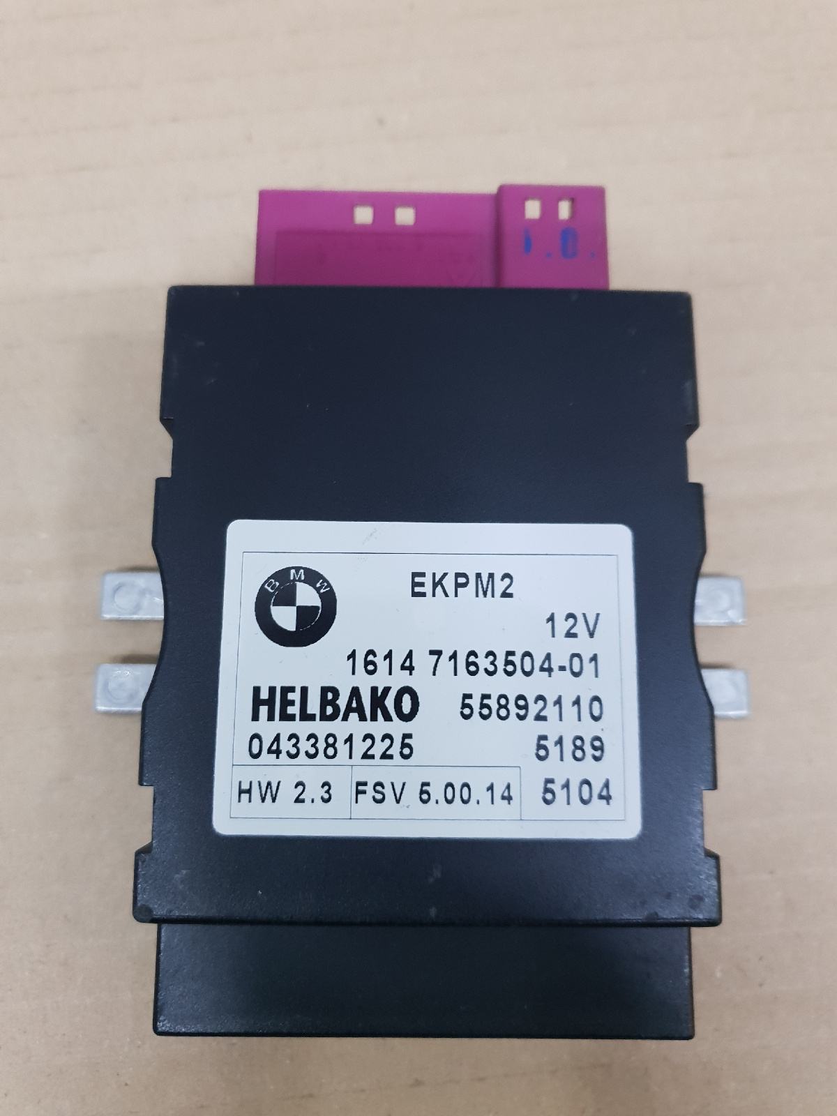 EKPM2 modul pumpe goriva bmw e60