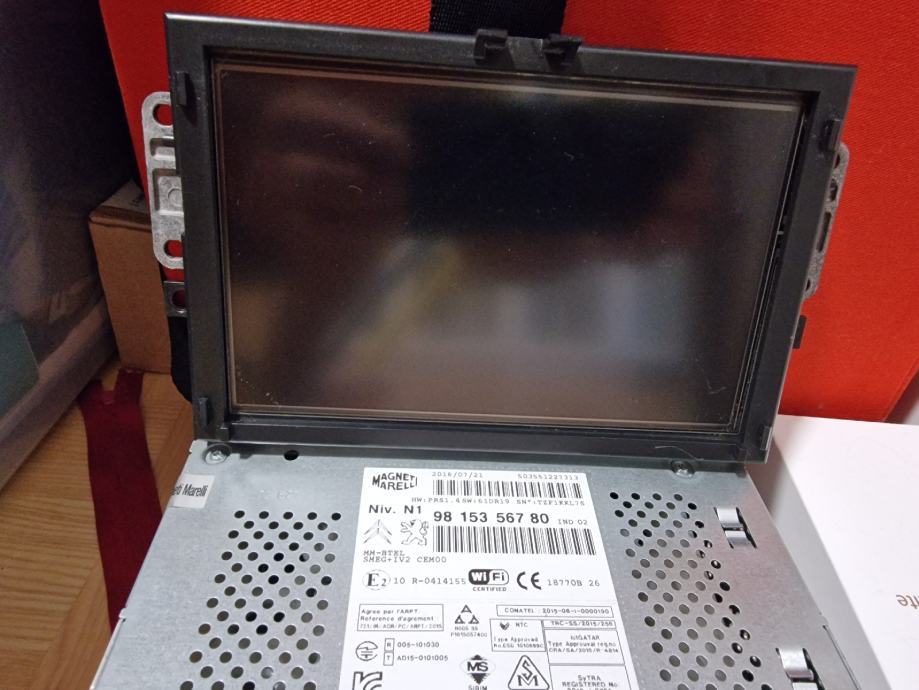 Ekran touch Citroen C4