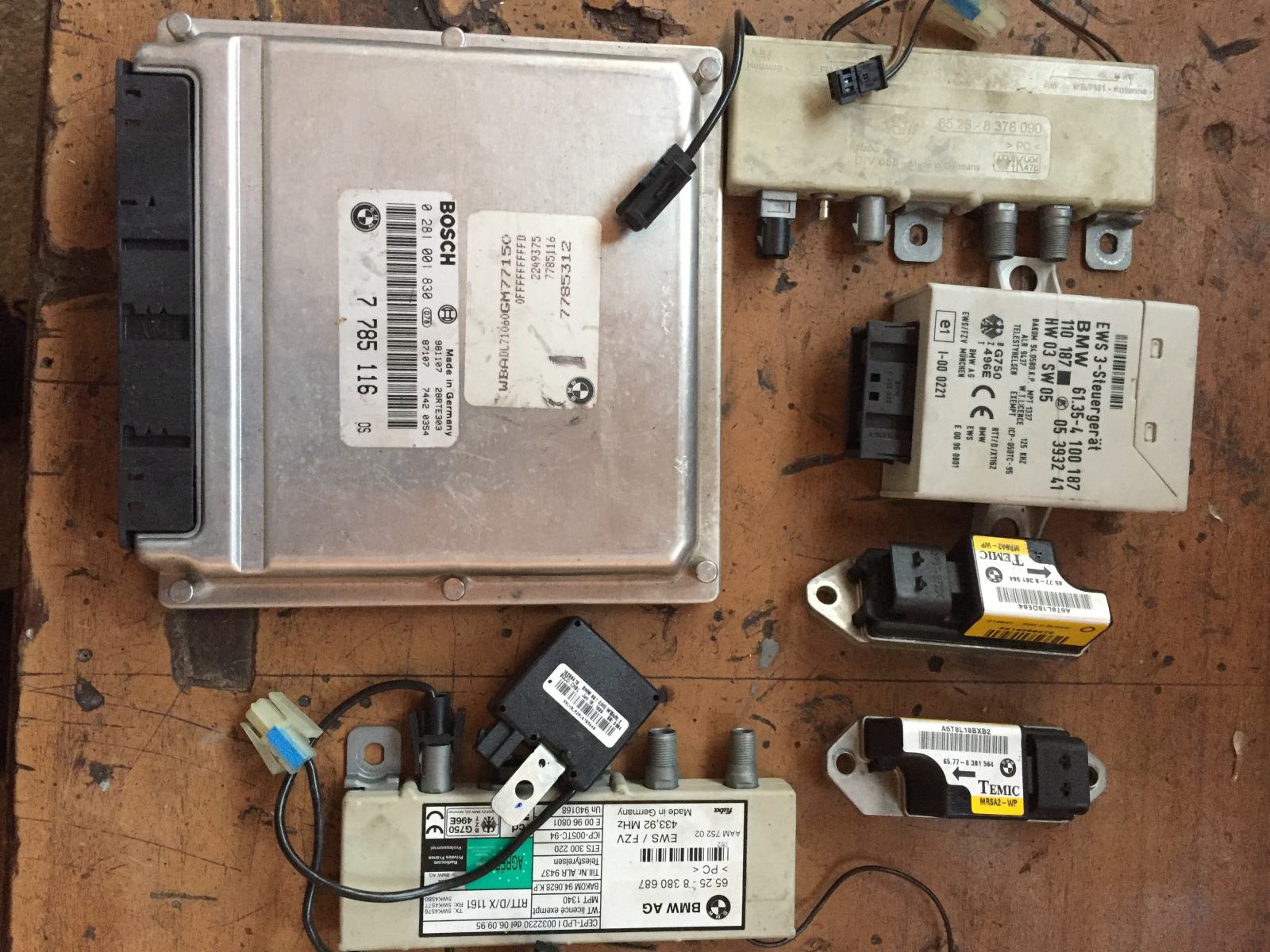 Elektronika BMW E39 530d