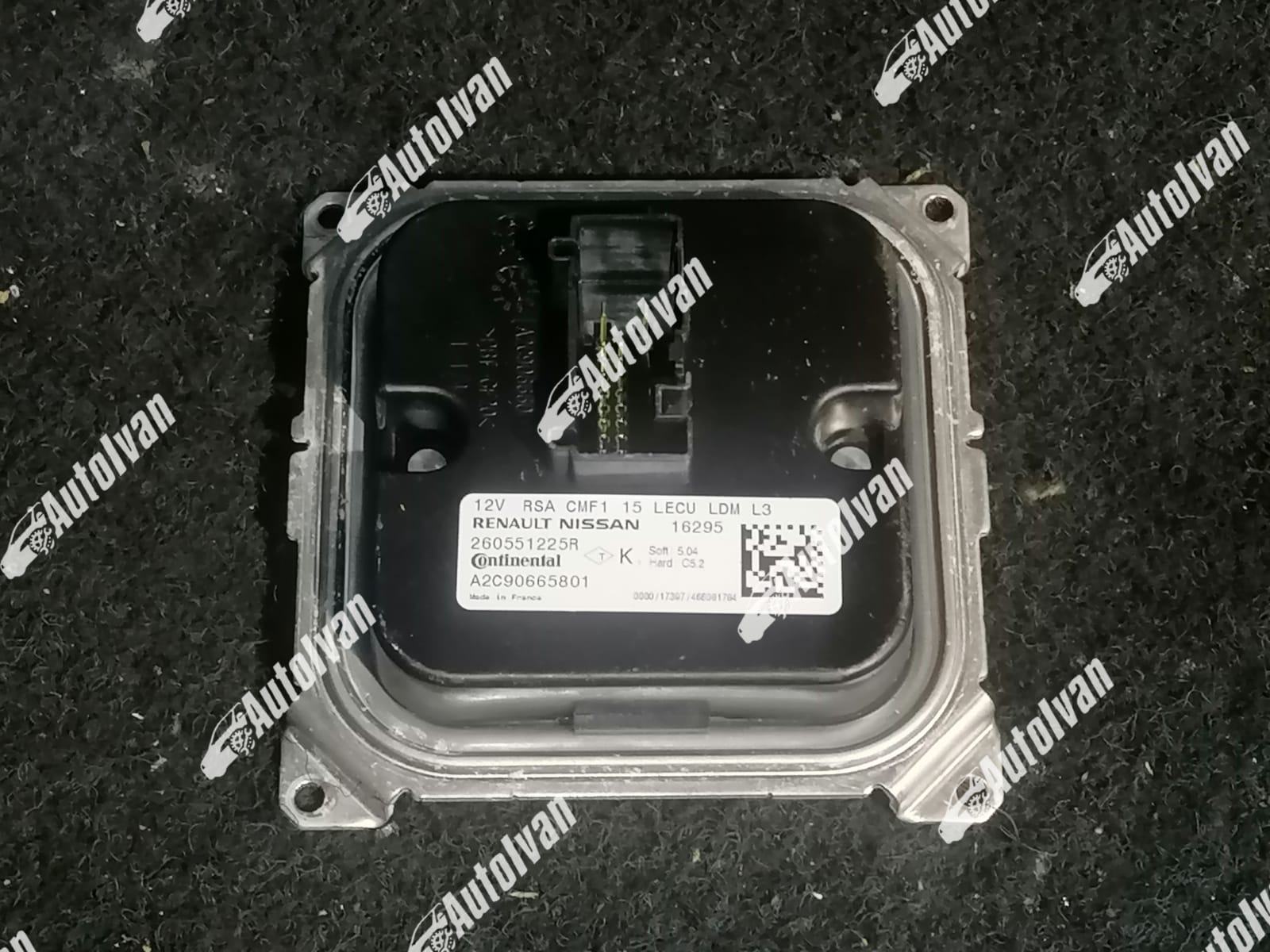 TRAFO ( BALAST ) RENAULT CLIO IV RED. 260551225R A2C90665801