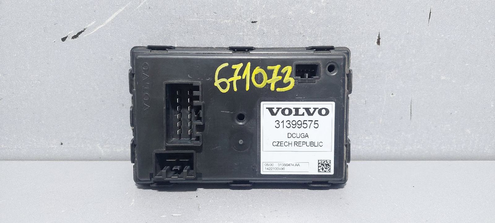 ELEKTRONIKA MODUL VOLVO S60/V60 > 14- 31399575