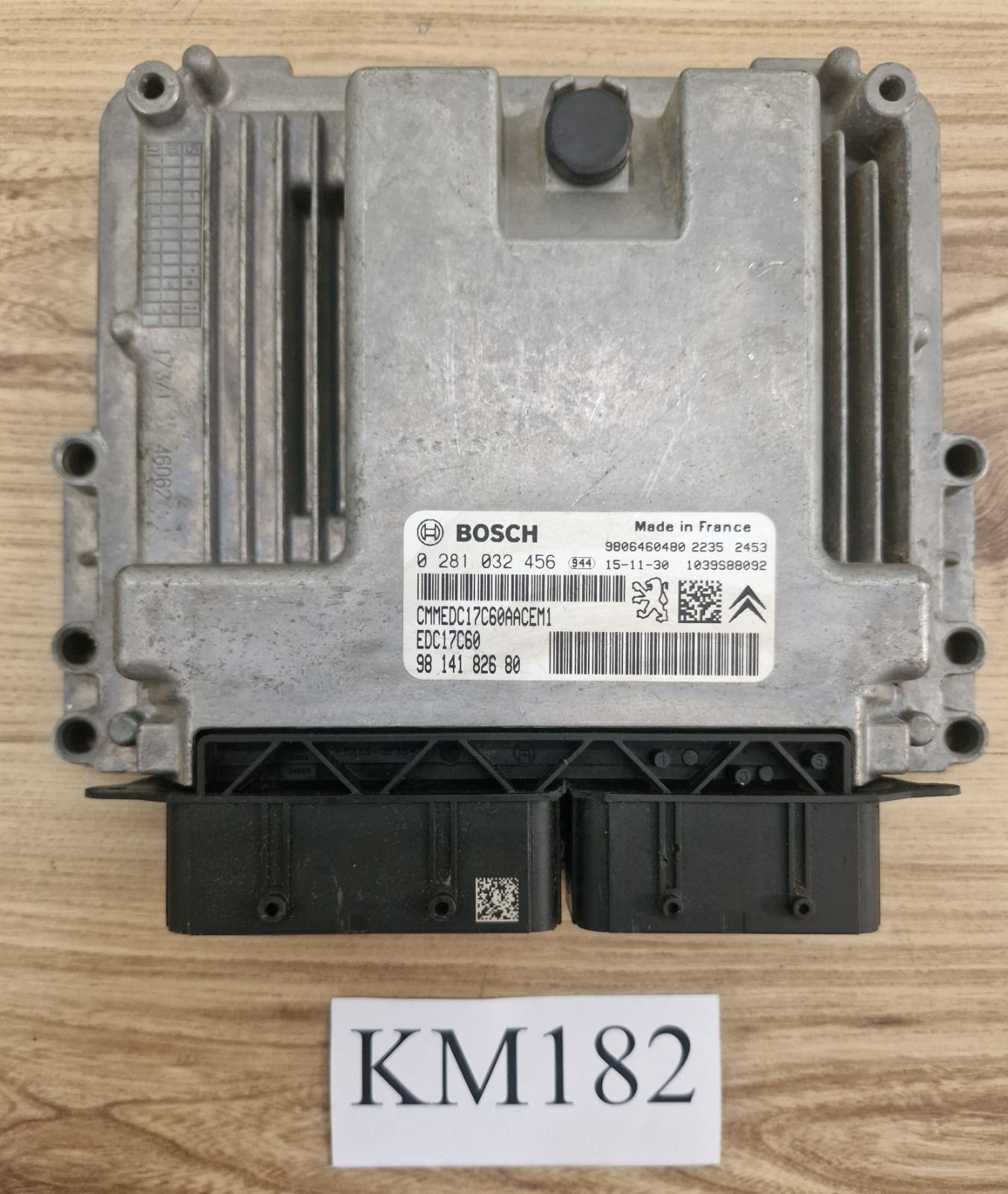 KOMPJUTER RAČUNALO MOTORA CITROEN 1.6HDI BOSCH 9814182680 KM182