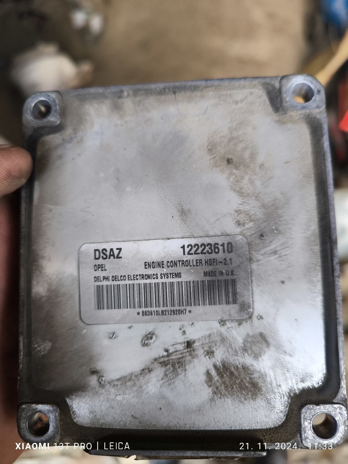 Kompjutor motora Opel Astra G 1.4 16v