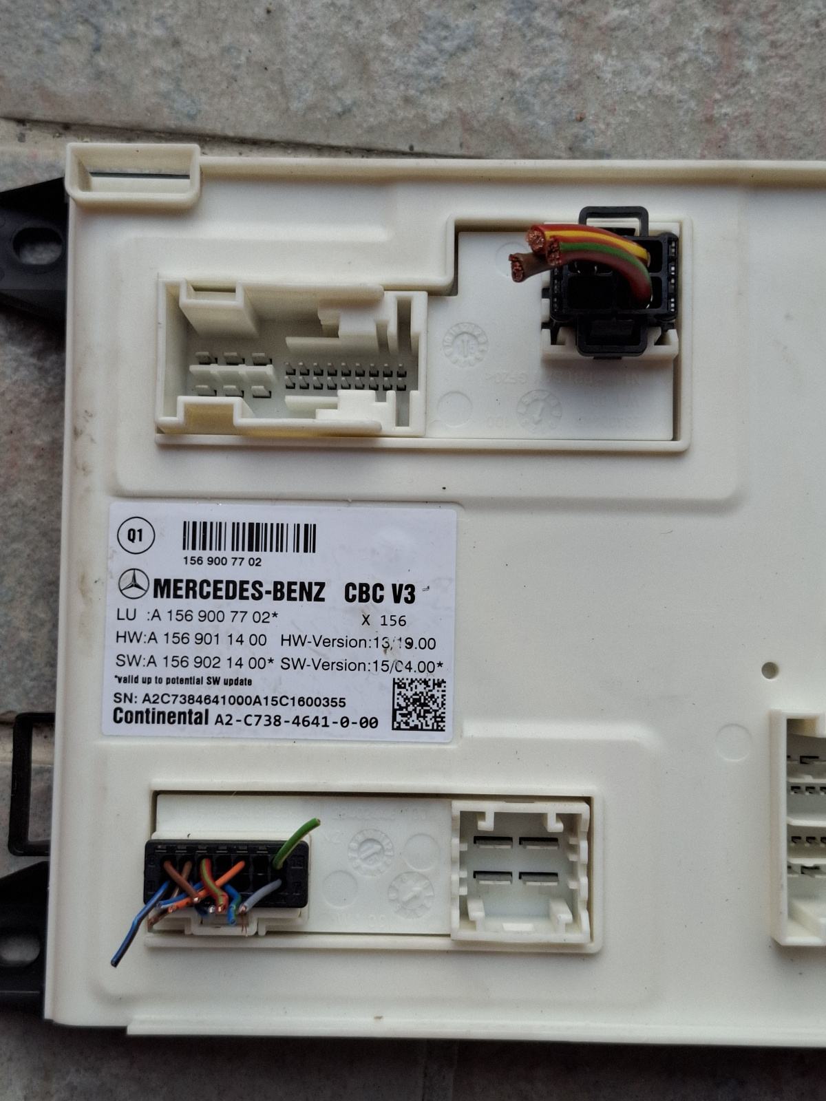 Merc A1569007702 modul