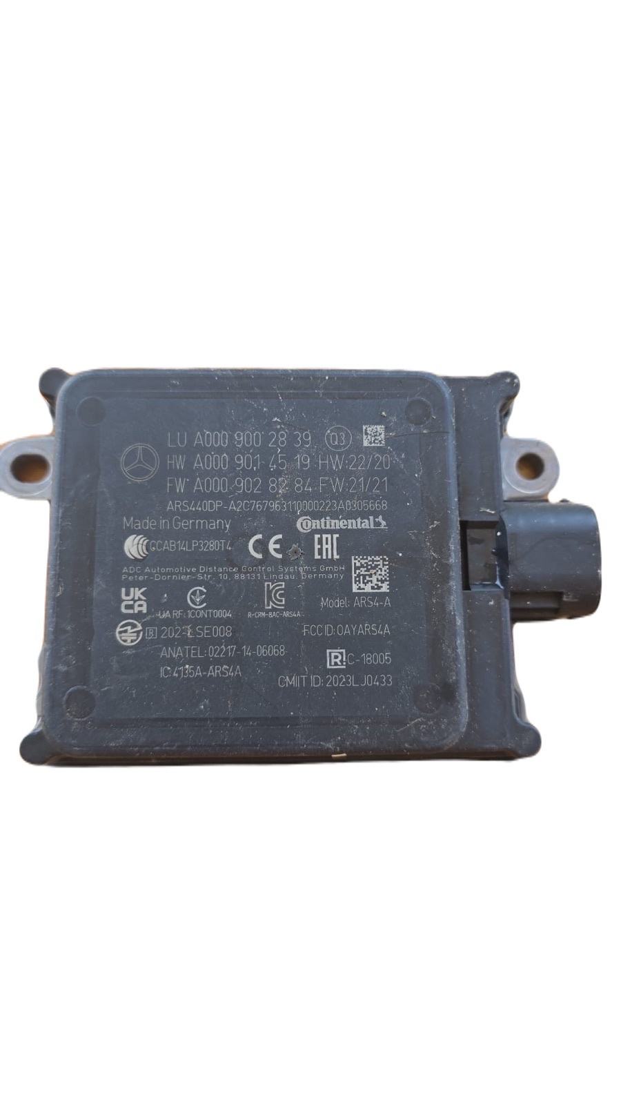 Mercedes A klasa w177 radar senzor distronic A000 900 28 39