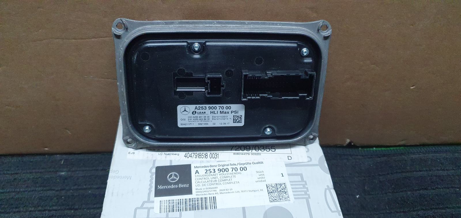 Mercedes-Benz upravljačka jedinica LED prednjih svjetala A2539007000**