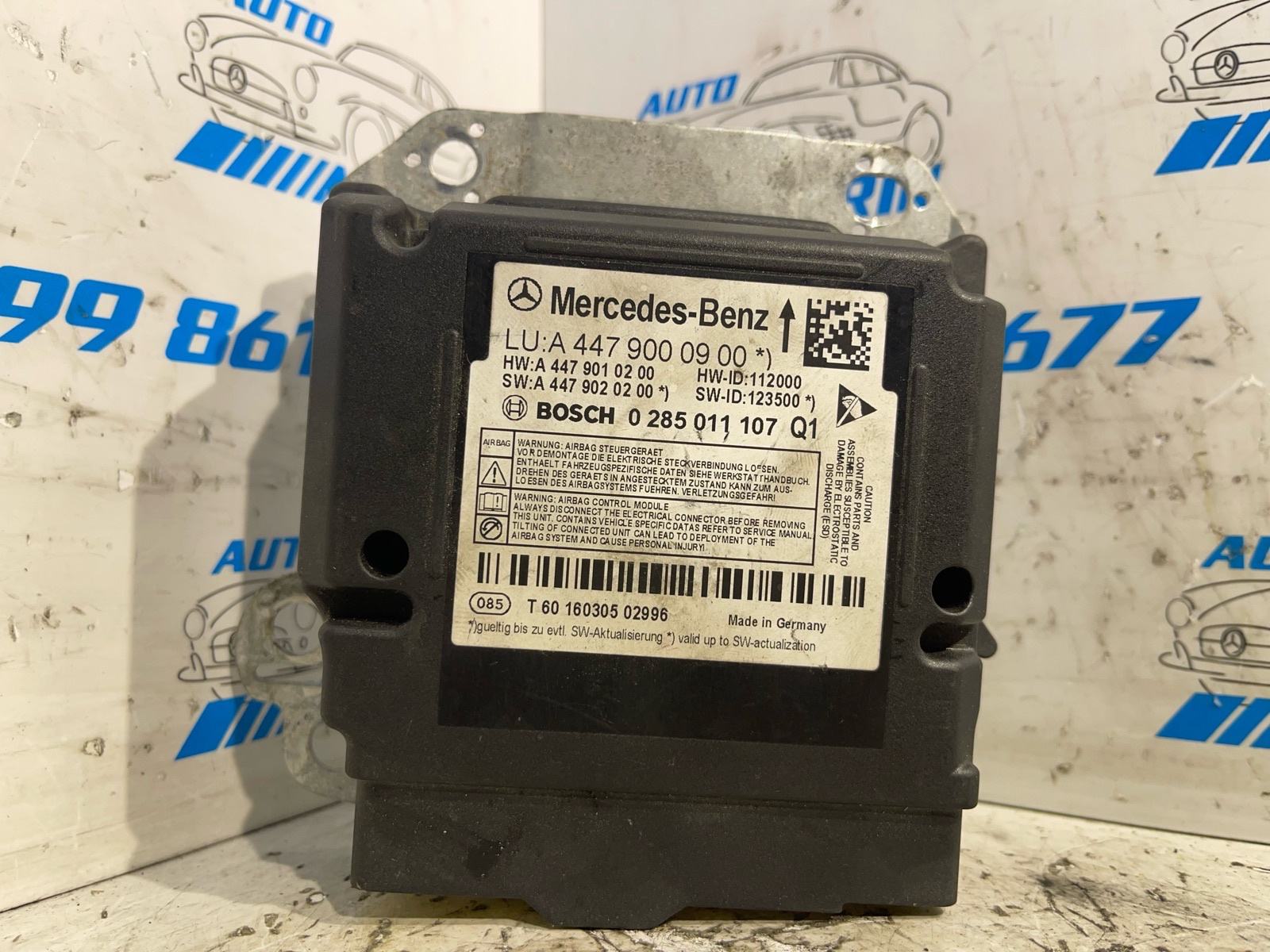 Mercedes Kompjuter Airbag-a W446 Vito A4479000900