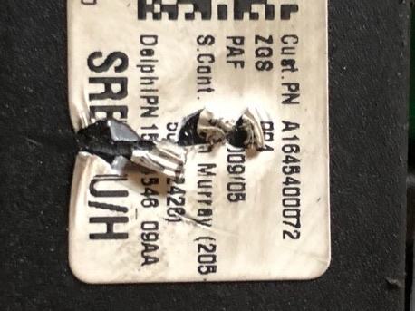 Mercedes R klasa ML w251 w164 SAM modul A1645400072