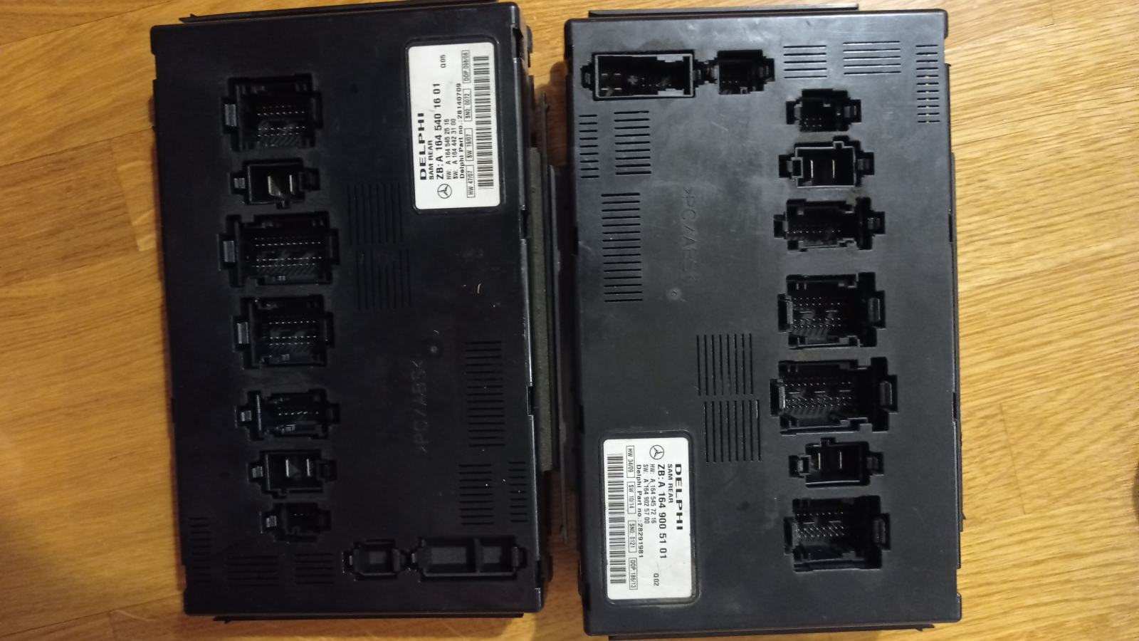 Mercedes ML W164 zadnji SAM modul - Rear SAM