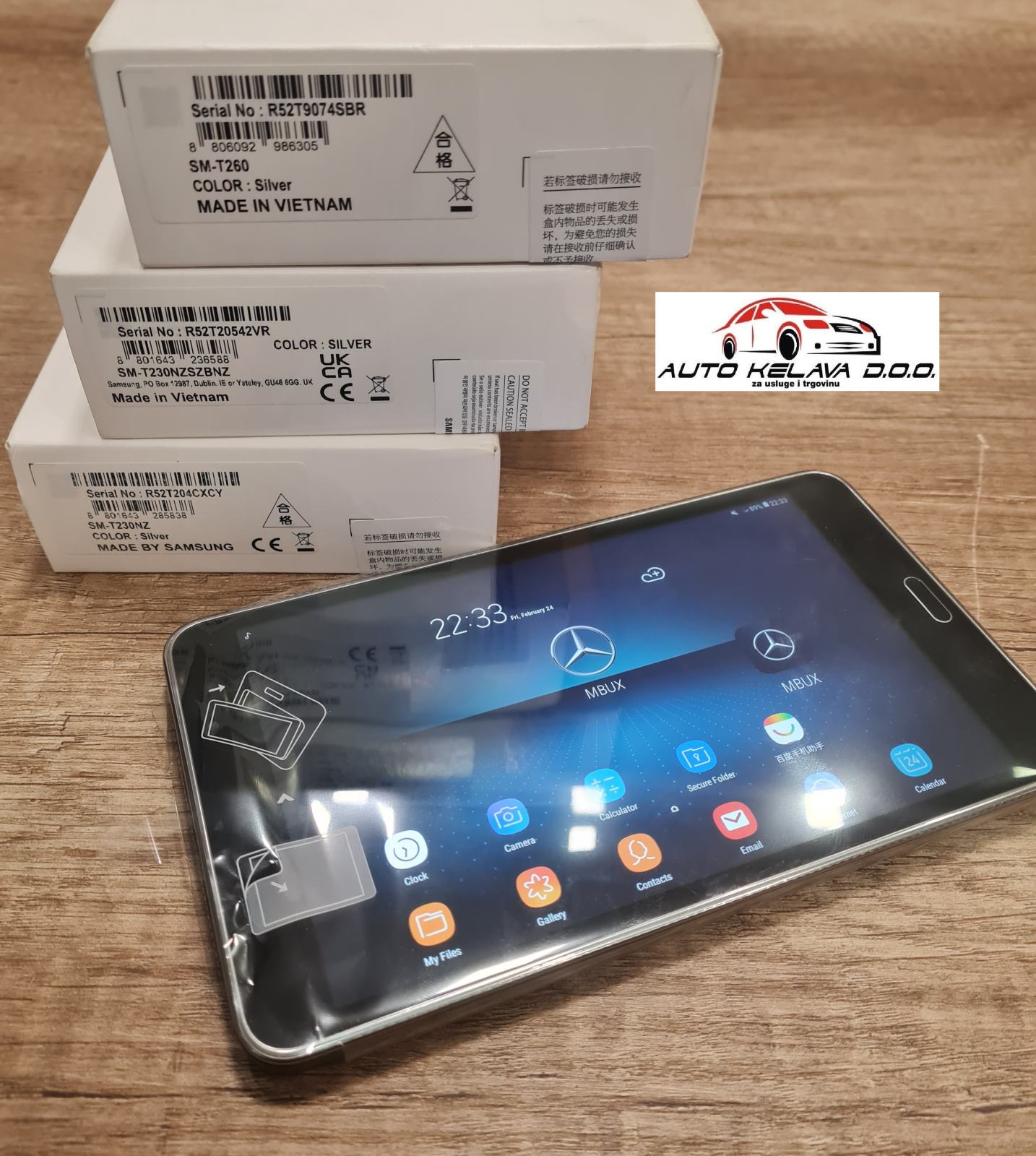 MERCEDES TABLET SAMSUNG GALAXY 7