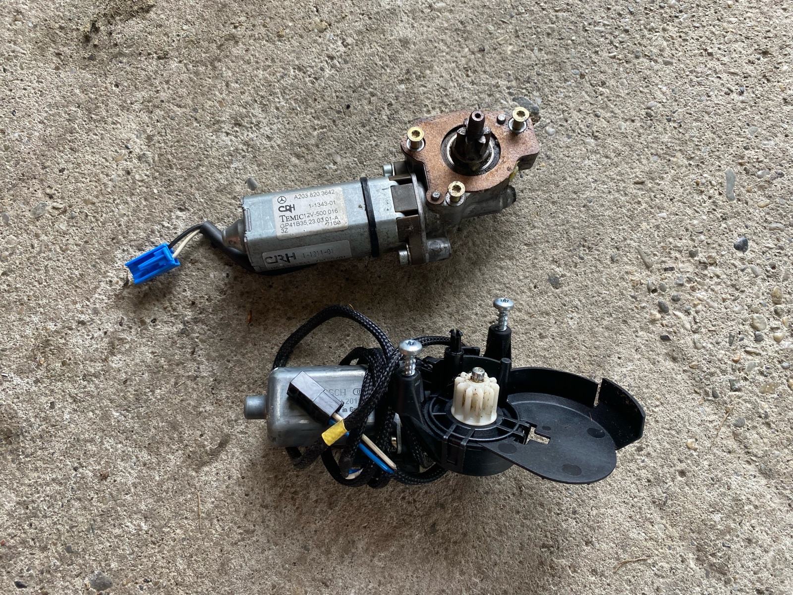 Mercedes w203 C klasa motorici vozacevog sjedala