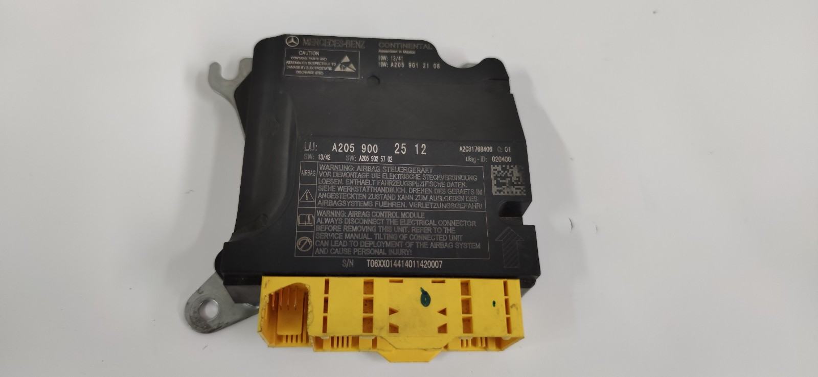 MERCEDES W205 205 C KLASA - ECU ZA AIRBAG 2059002512