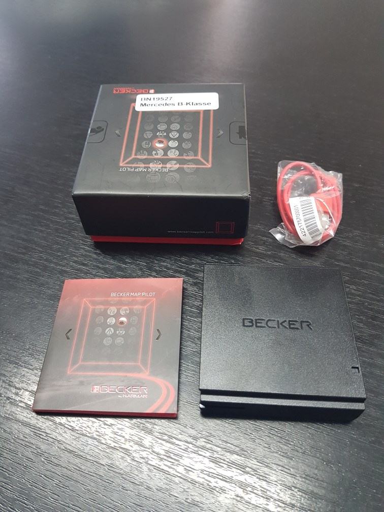 Modul navigacije Becker, Mercedes