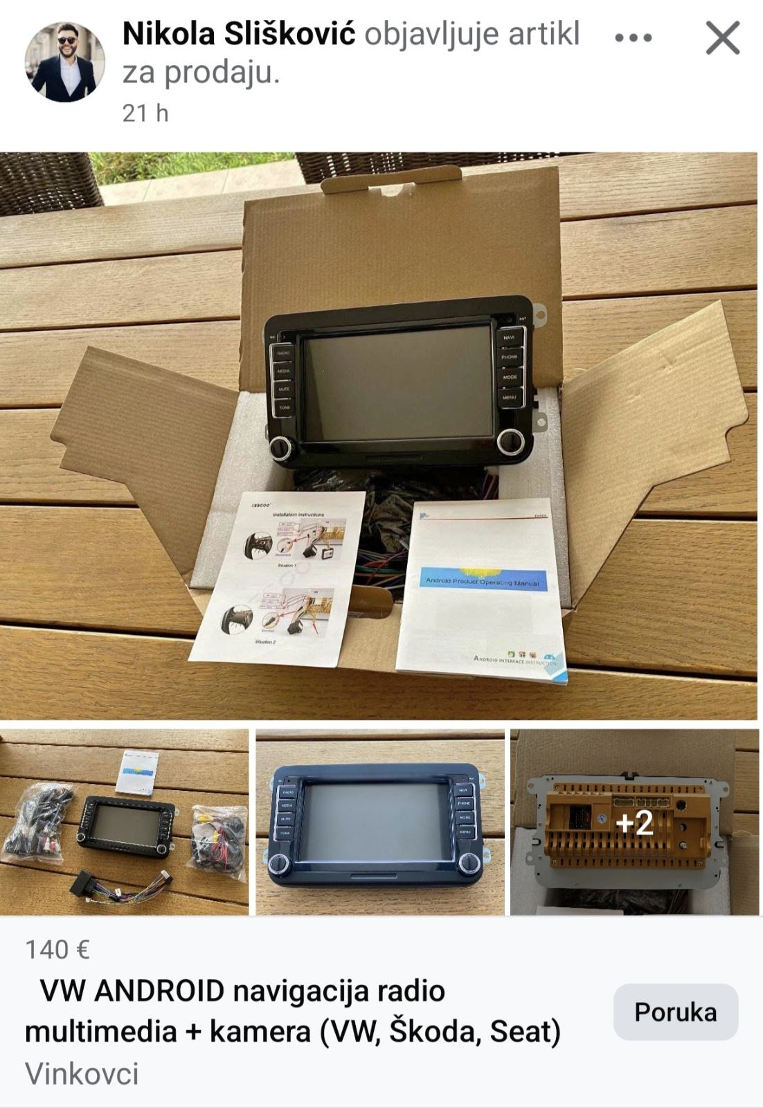 Multimedija VW android radio navigacija multimedija + kamera