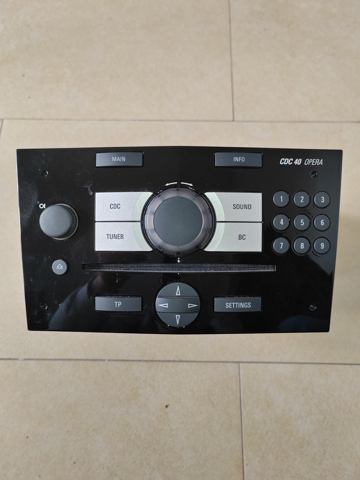 opel autoradio cdc 40 opera