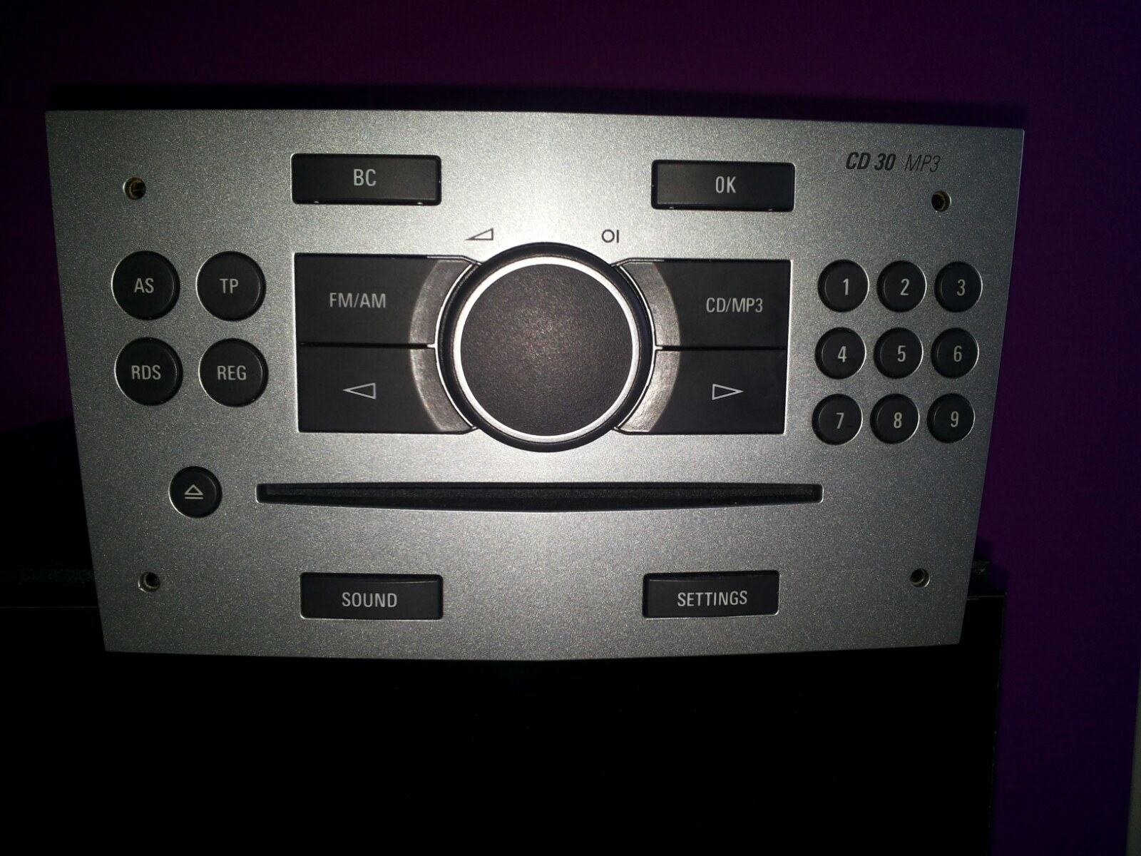 OPEL radio cd 30 mp3