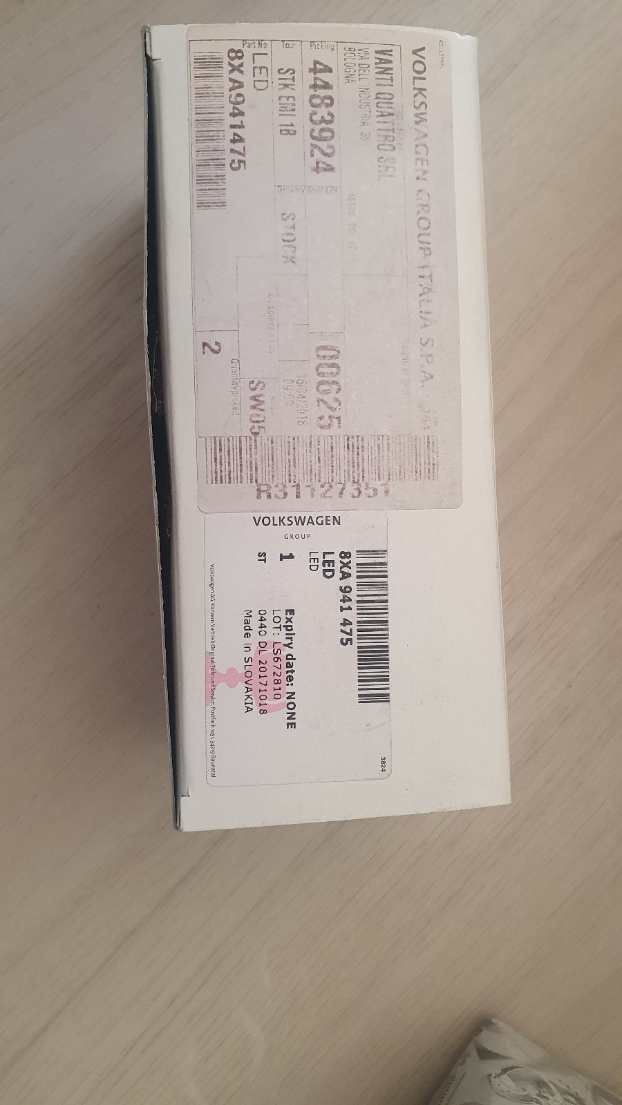 Originalna LED prednja svjetla za dnevnu vožnju DRL modul Audi A1 8XA9