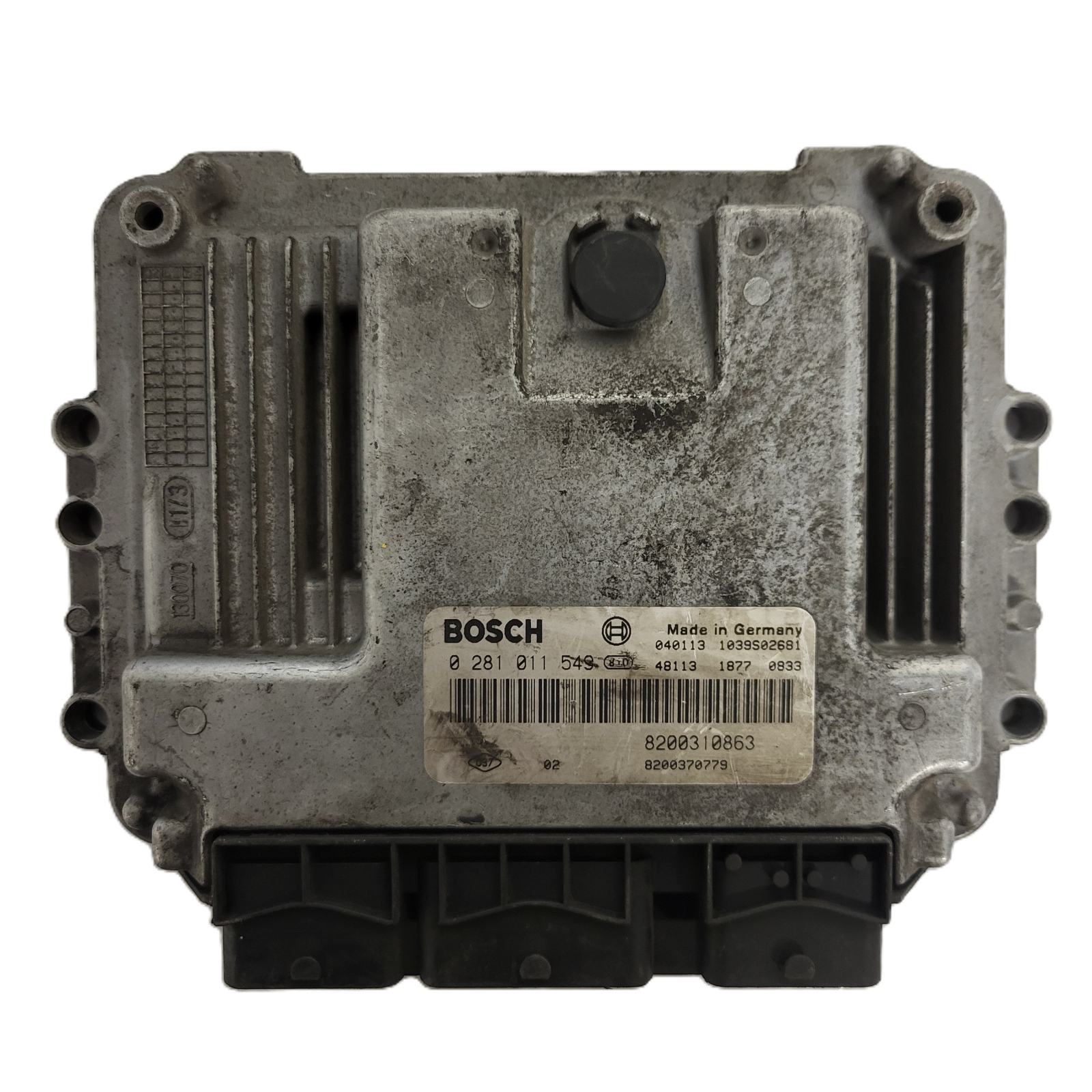 Renault ECU / 0281011549 / 8200310863 / 8200370779 / BOSCH