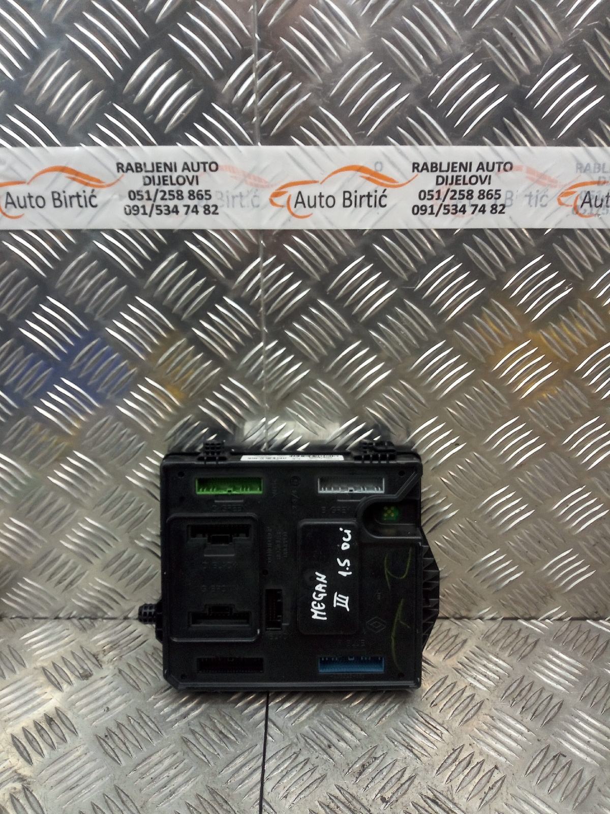 RENAULT MEGANE 3 SCENIC FLUENCE 1.5 DCI BCM KUTIJA FUSE BOX 284B18225R