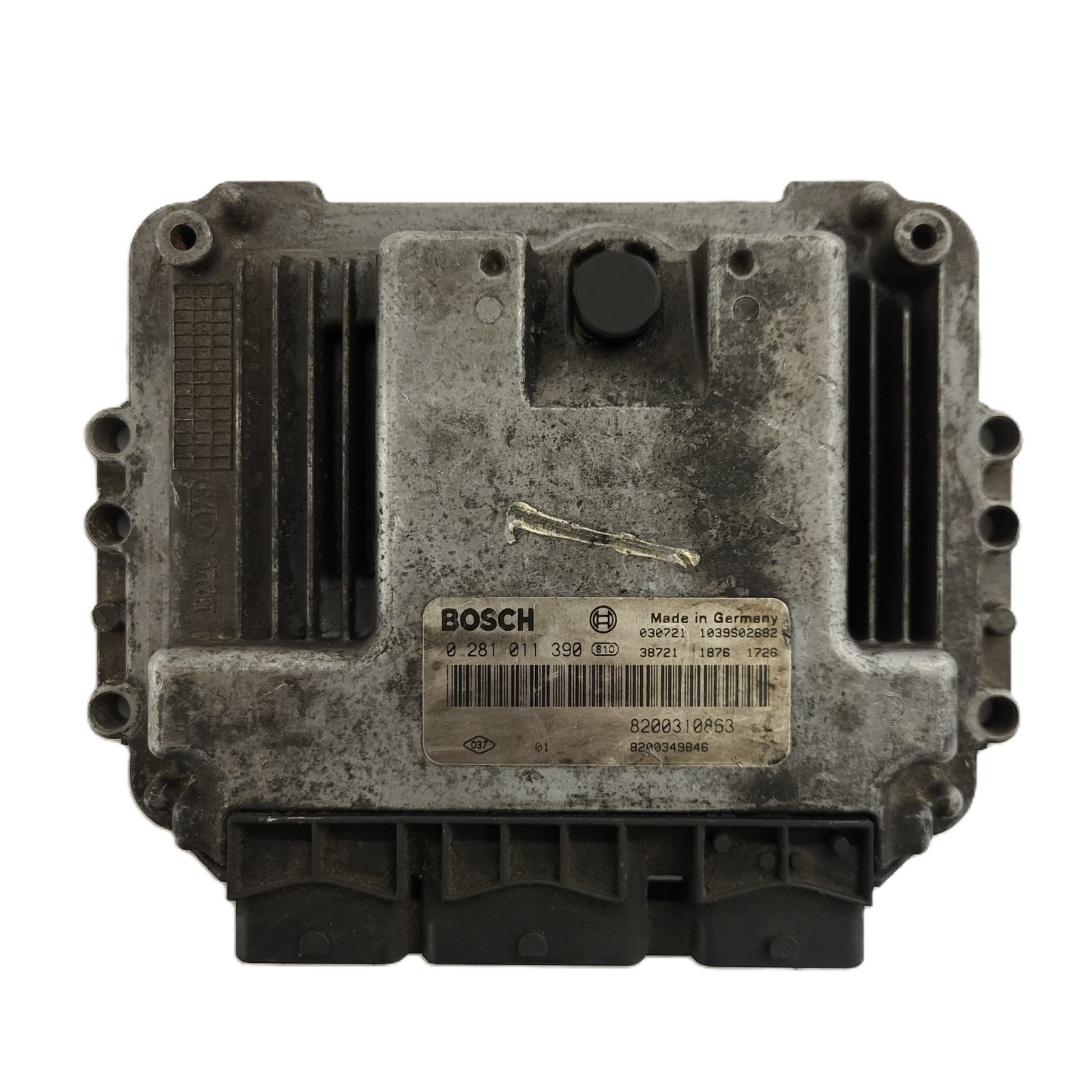 Renault Megane Scenic ECU / 0281011390 / 8200310863 / 8200349846 / BOS