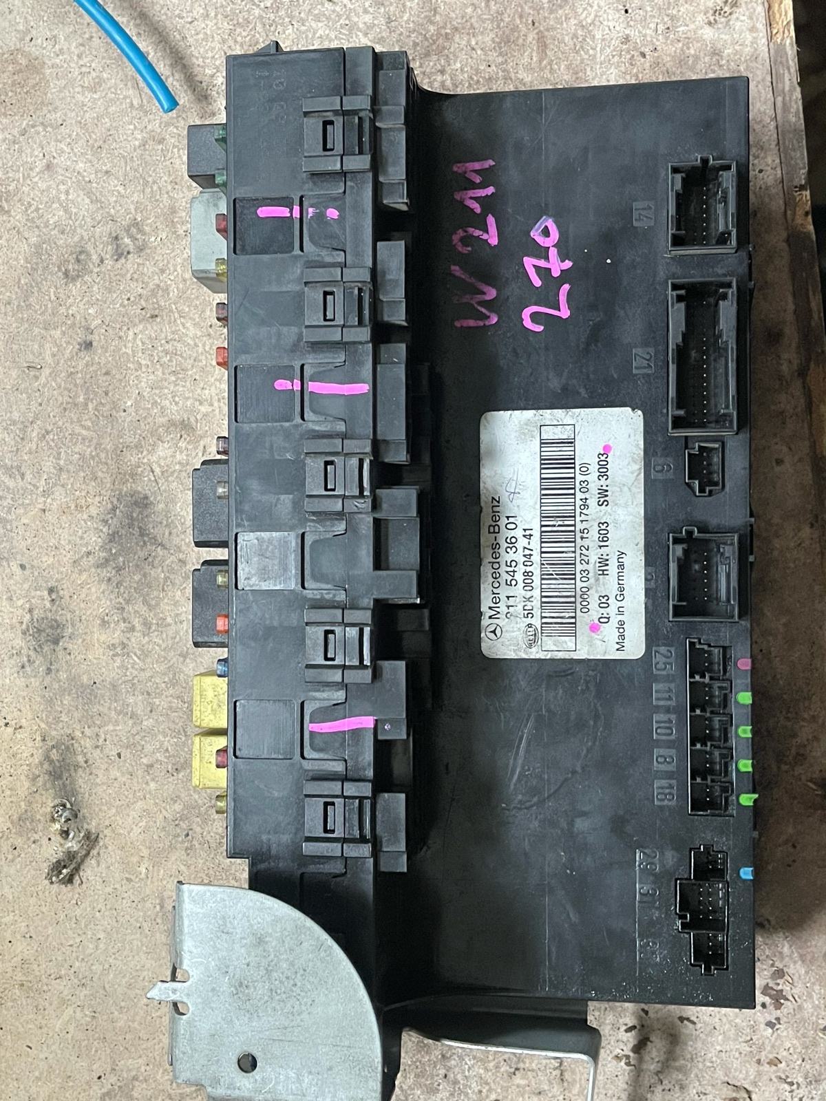 Sam modul mercedes e klasa w211