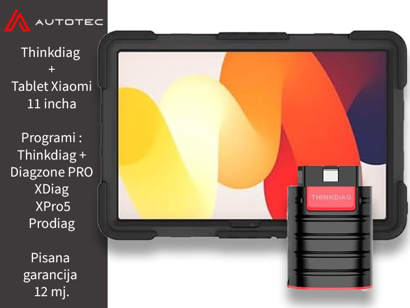Thinkdiag autodijagnostika Launch Autel Delphi Tablet dijagnostika
