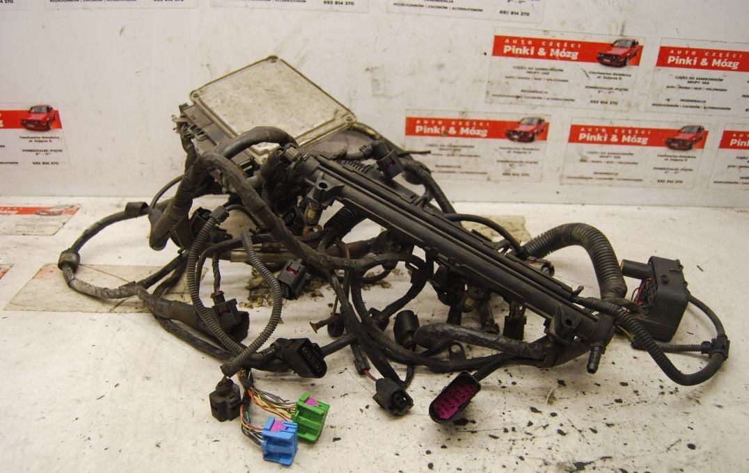 UPRAVLJAČ MOTORA + GREDA 036906032AG VW GOLF V 1.4 MPI