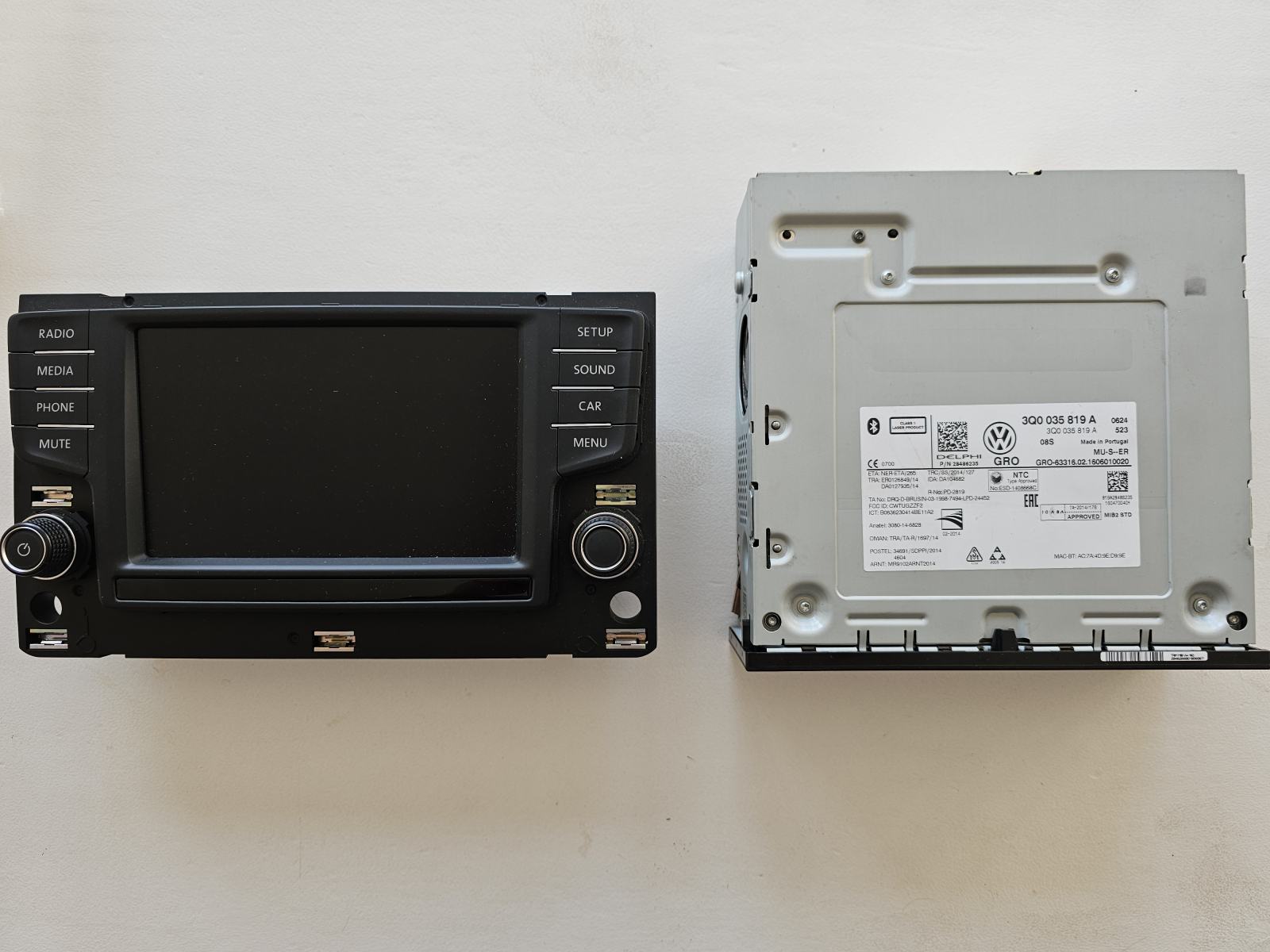 Volkswagen Composition Media MIB 2 (komplet)