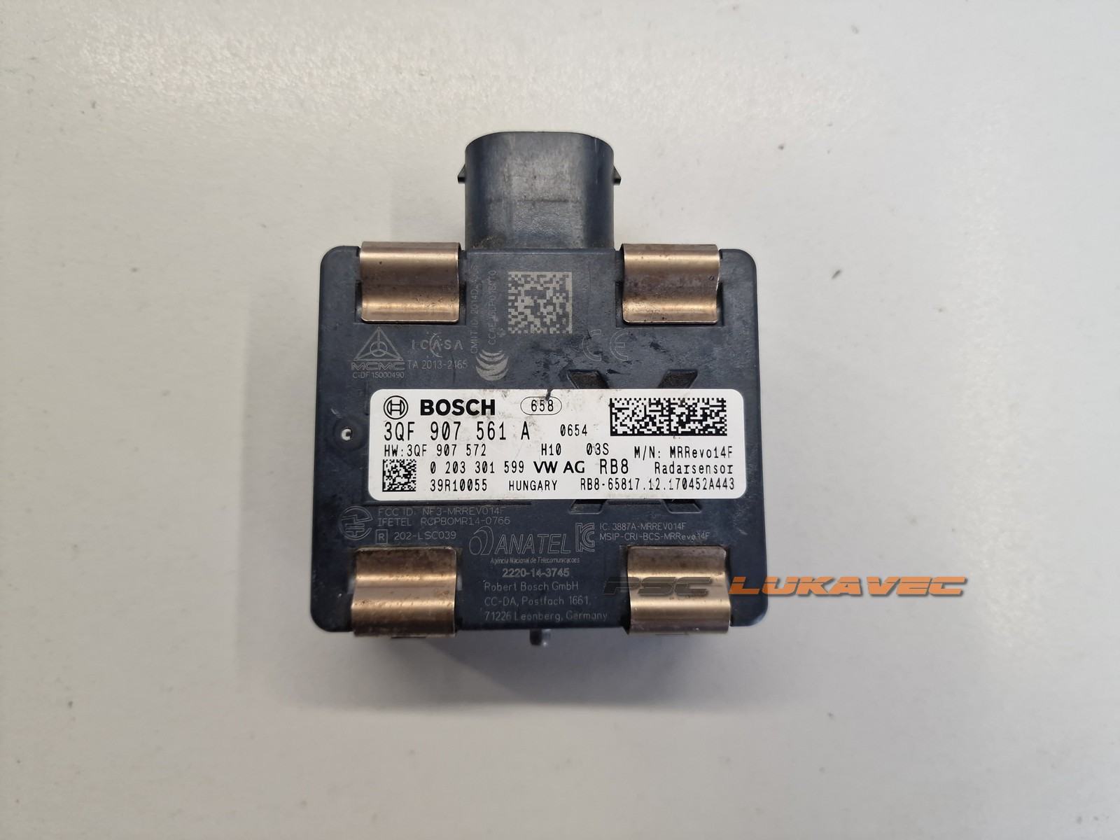 VW ARTEON RADAR SENZOR 3QF907561A 0203301599 BOSCH