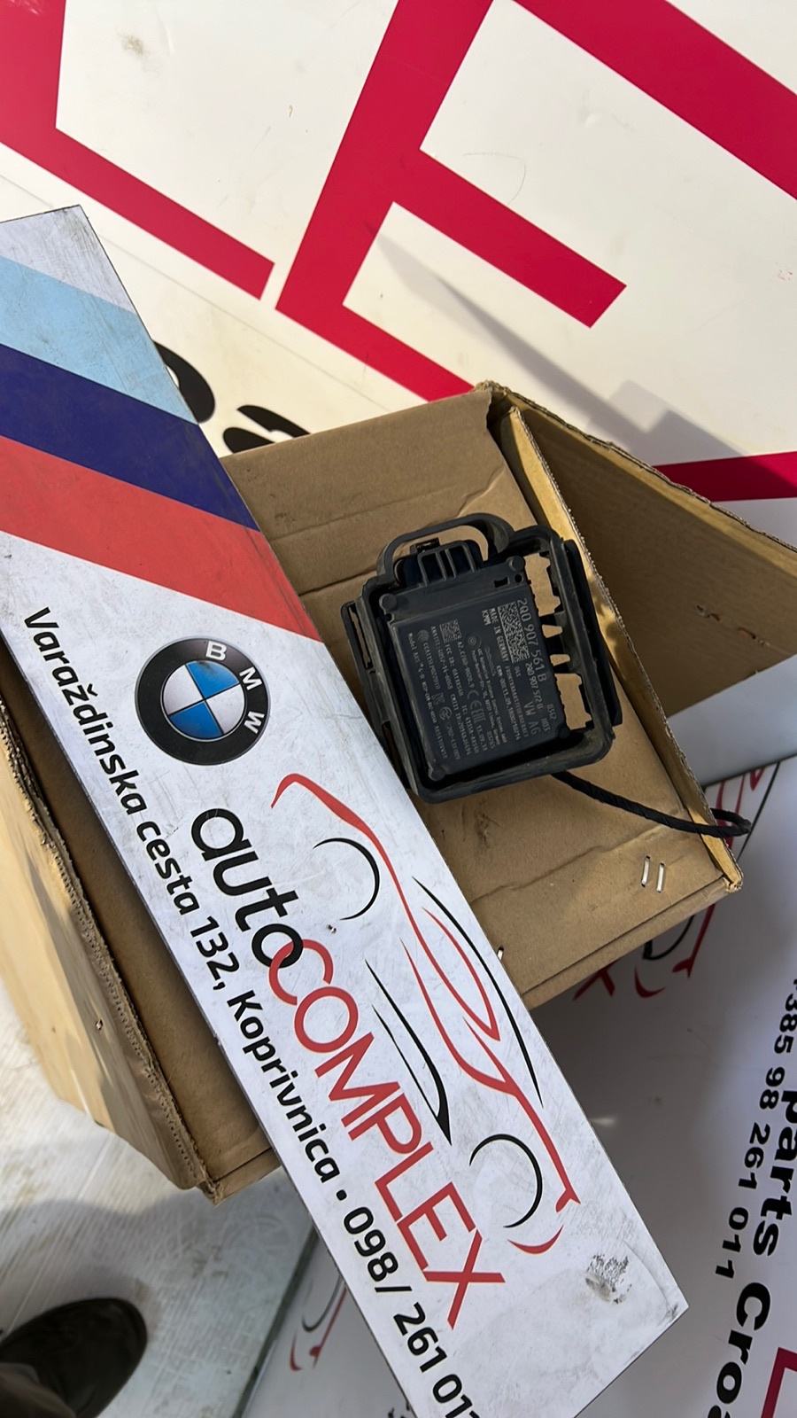 VW Audi Seat ŠKODA sensor radar sensor ORIGINAL 2Q0907561C