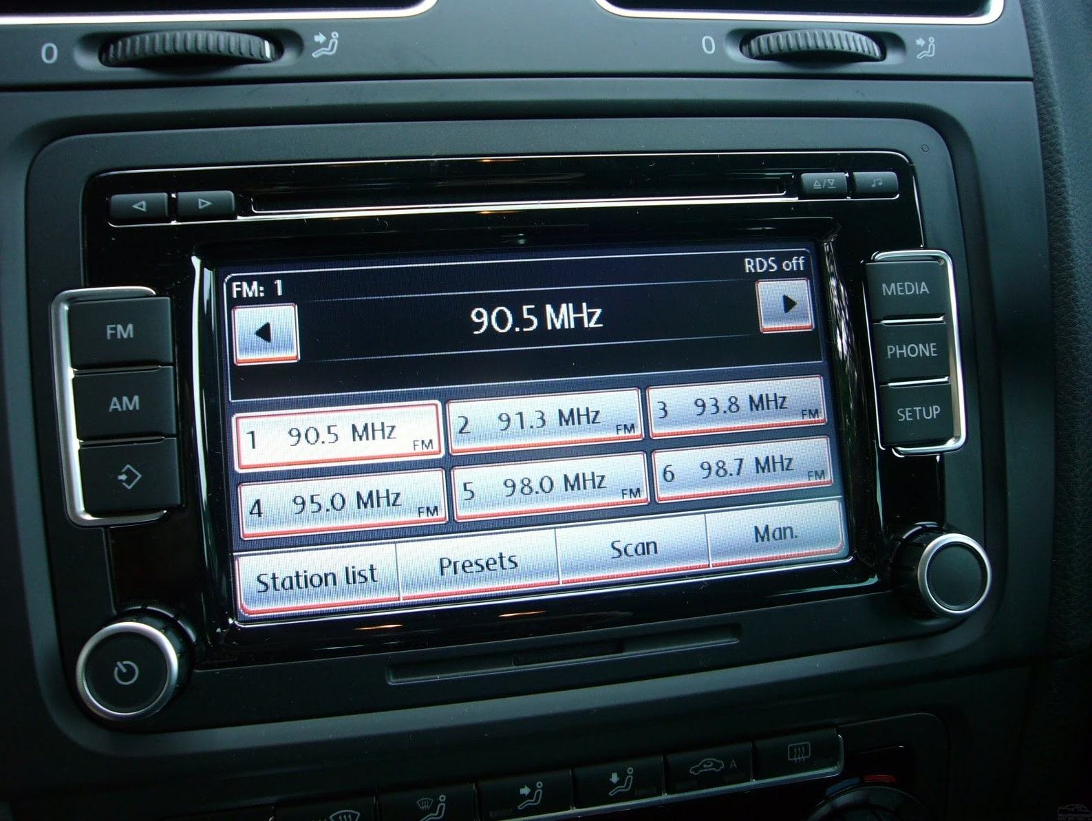 VW auto radio RCD 510