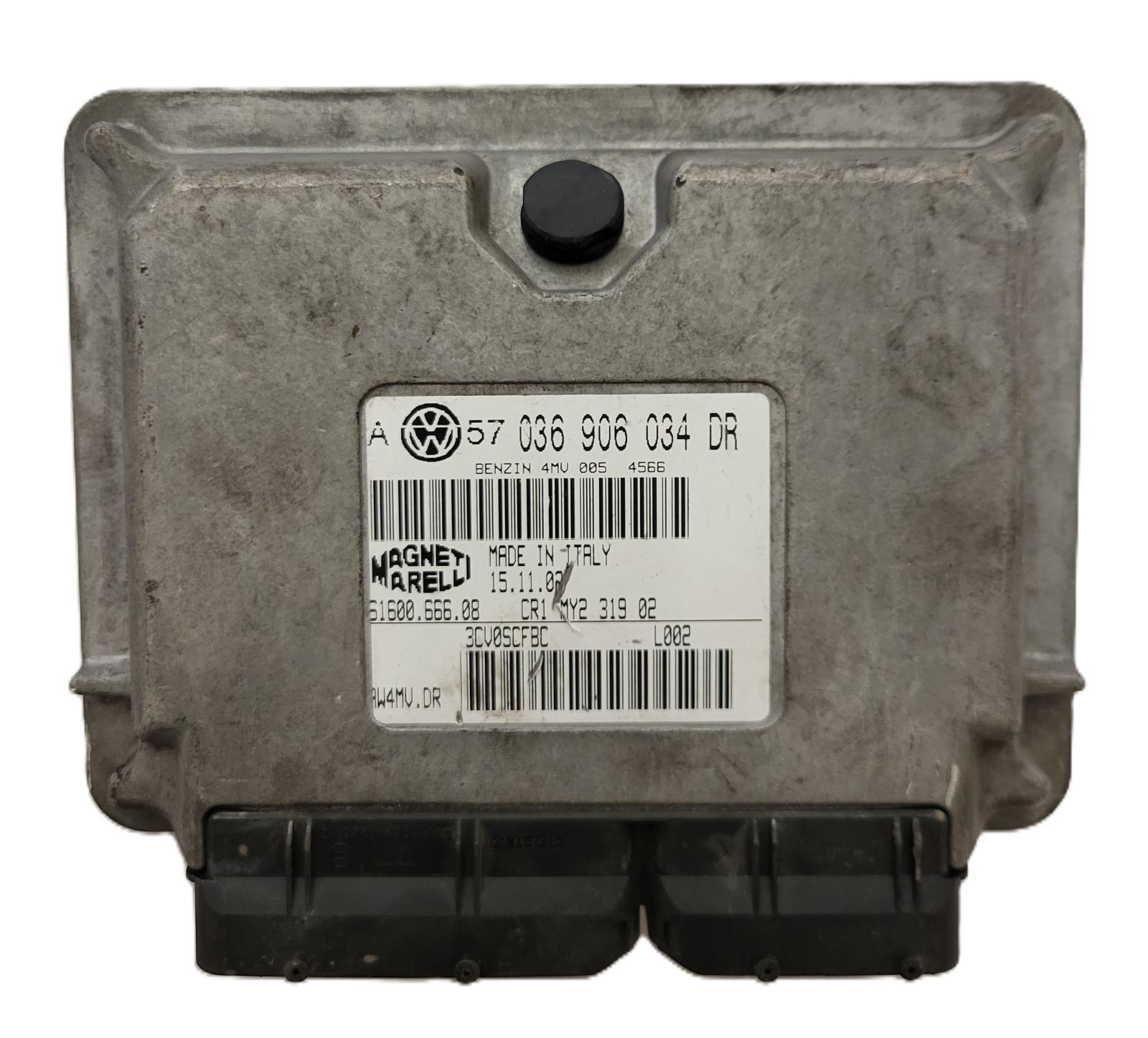 VW GOLF 4 ECU / 036906034DR / 61600.666.08 / IAW 4MV.DR / MAGNETI MARE