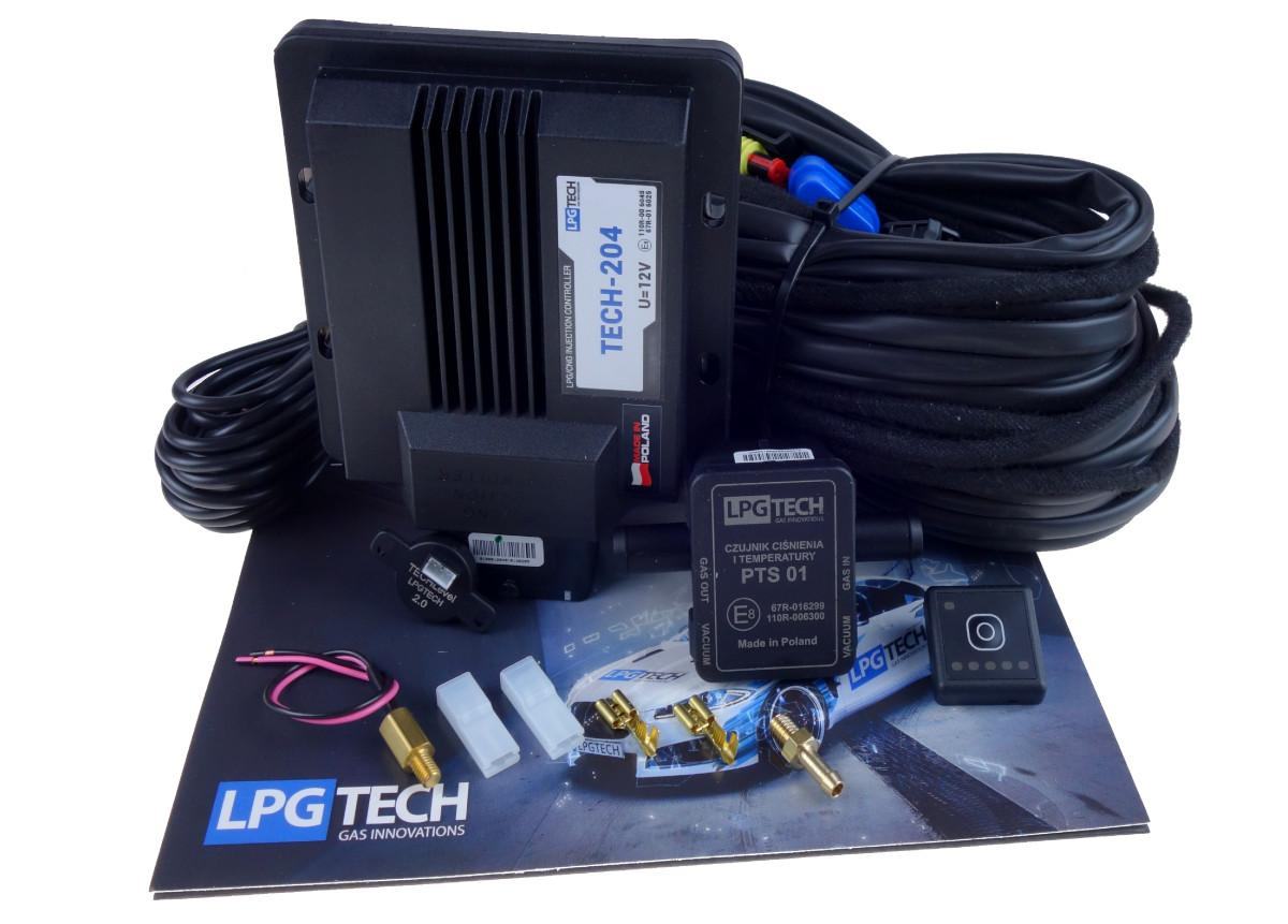Komplet LPG set LPGTECH 204 4 Cilindra