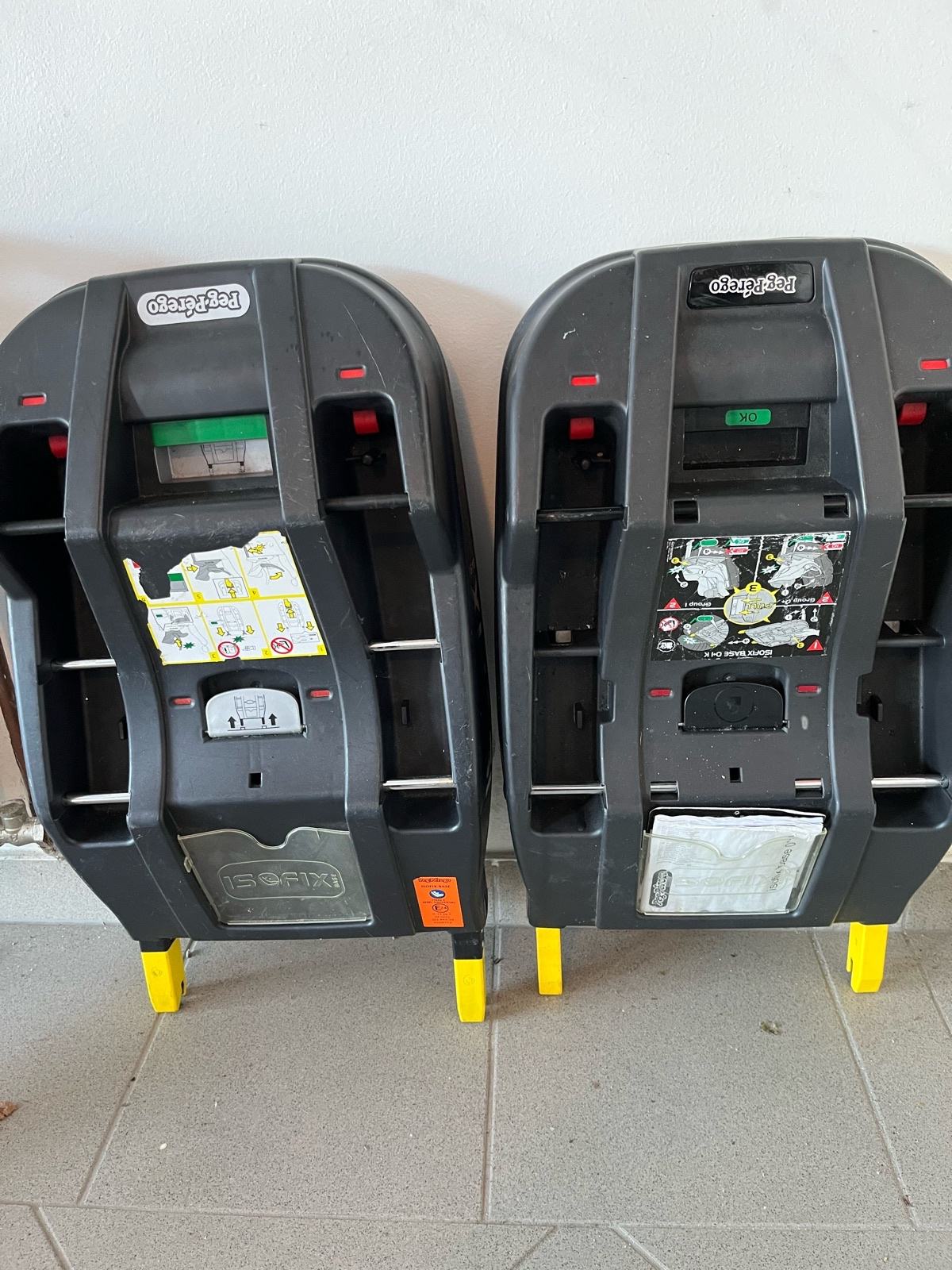 Prodajem 2 peg perego isofix baze 0+1