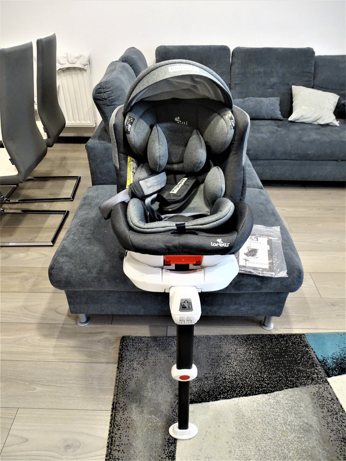 Auto sjedalica, isofix, 360 rotacija, 0-13kg, kao nova, malo korištena