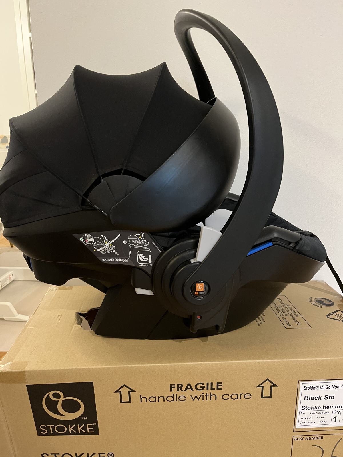 BeSafe Izi Go Modular X1 Stokke jaje