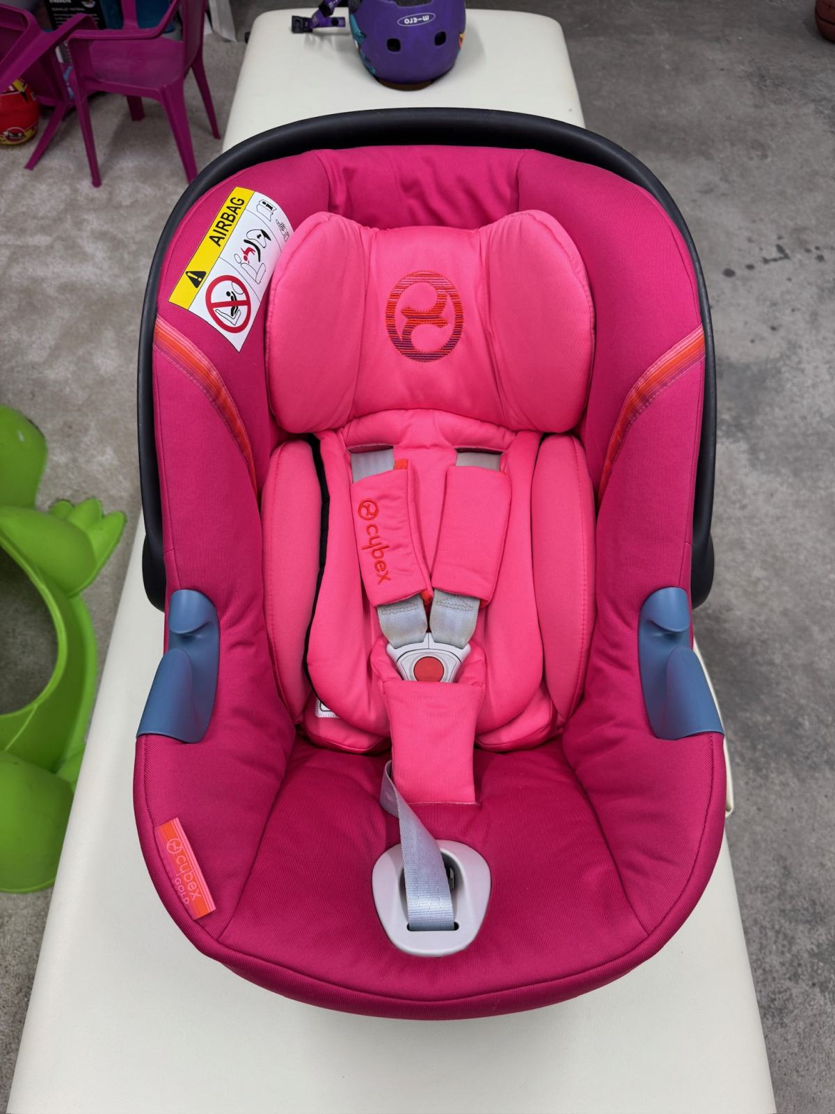 Cybex autosjedalica jaje - Aton M i-Size/Passion Pink-purple