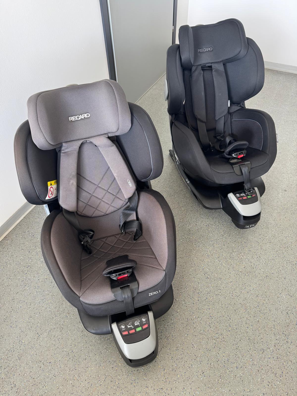 Recaro Salia Select Night Black / Recaro Zero.1 IZ Carbon Black