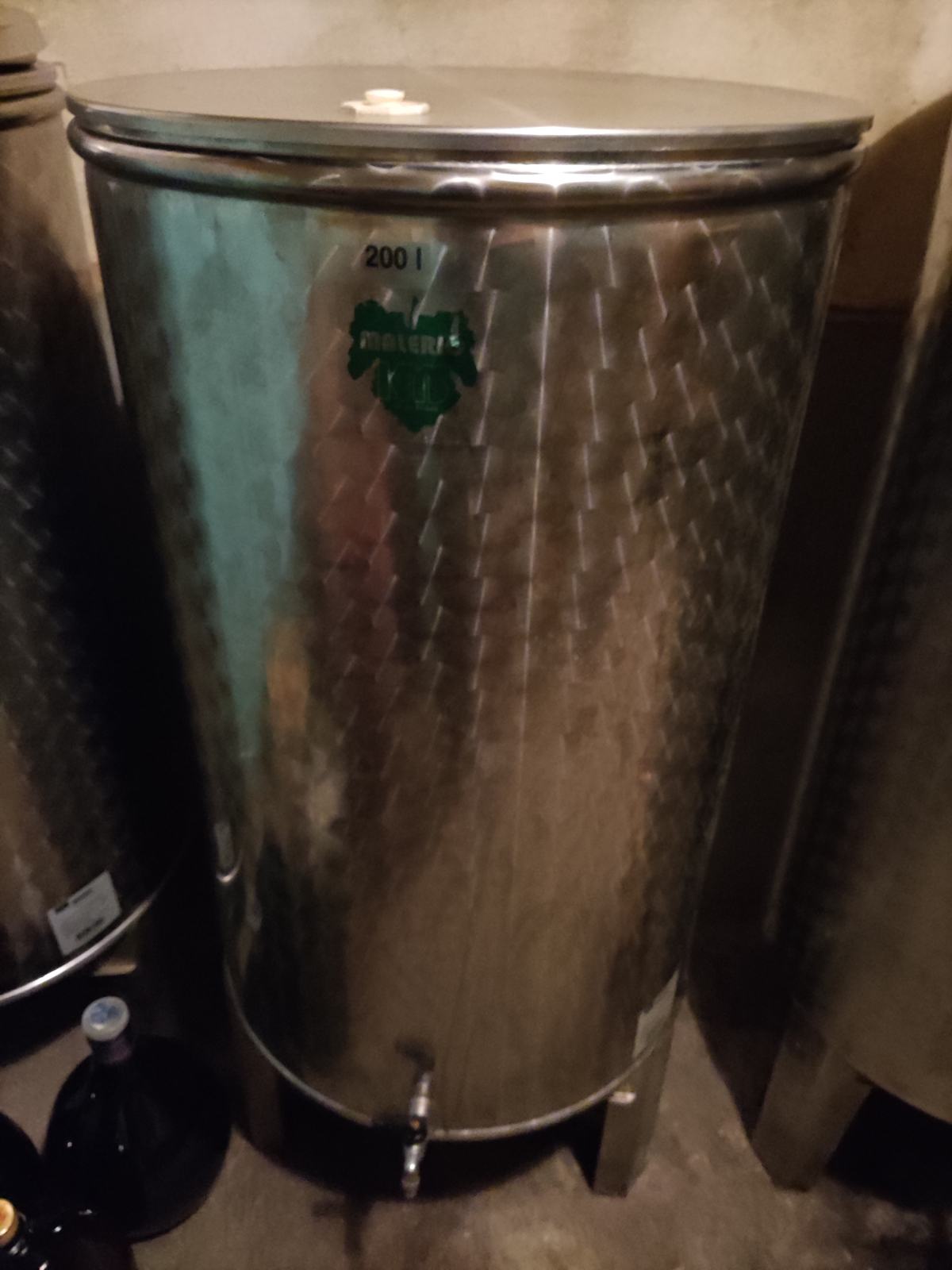 Dvije inox bačve po 200L