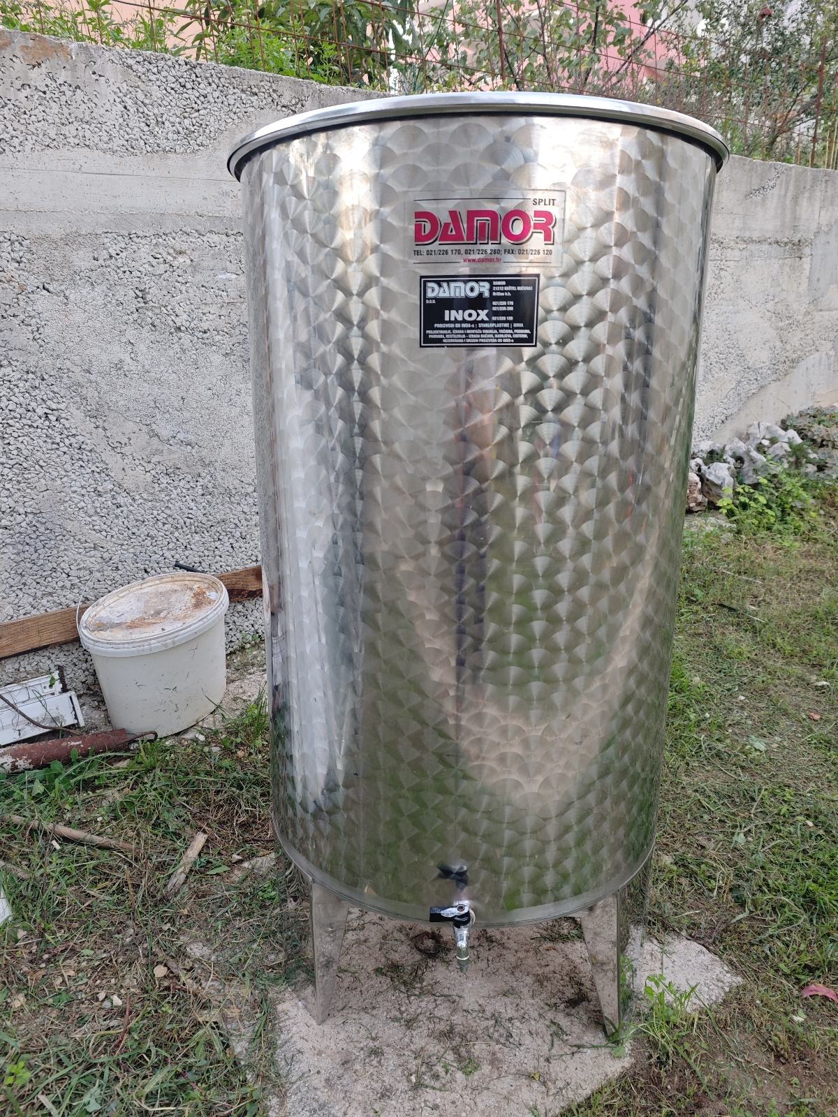Inox bačva Damor 320 litara