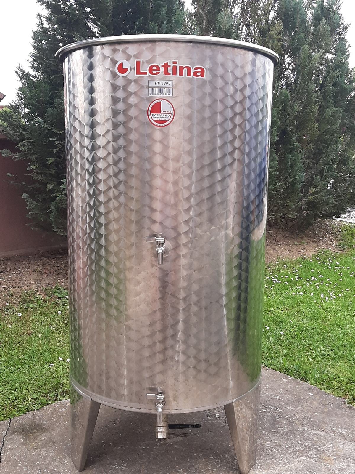 Inox bačva Letina 320l