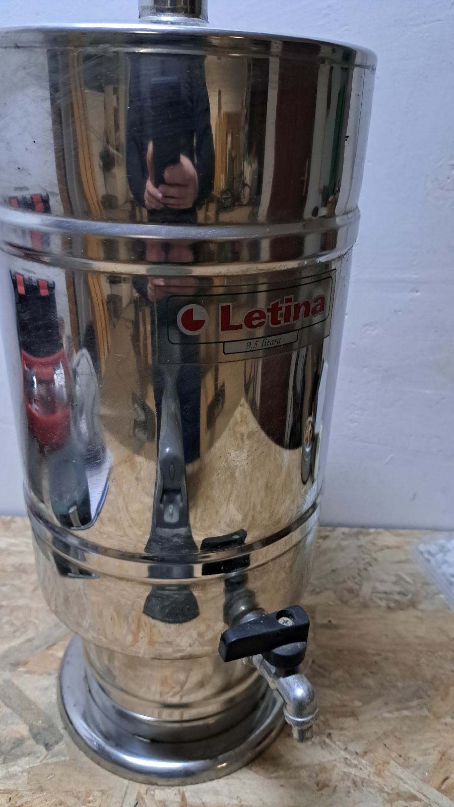 Inox bačva Letina 9,5