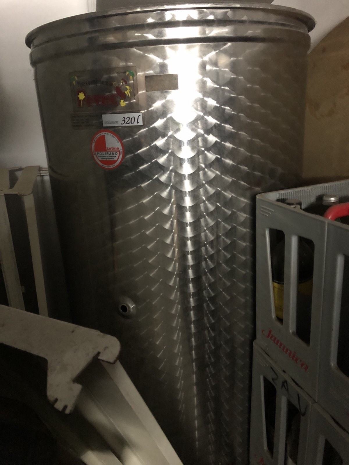 Inox bačva Letina