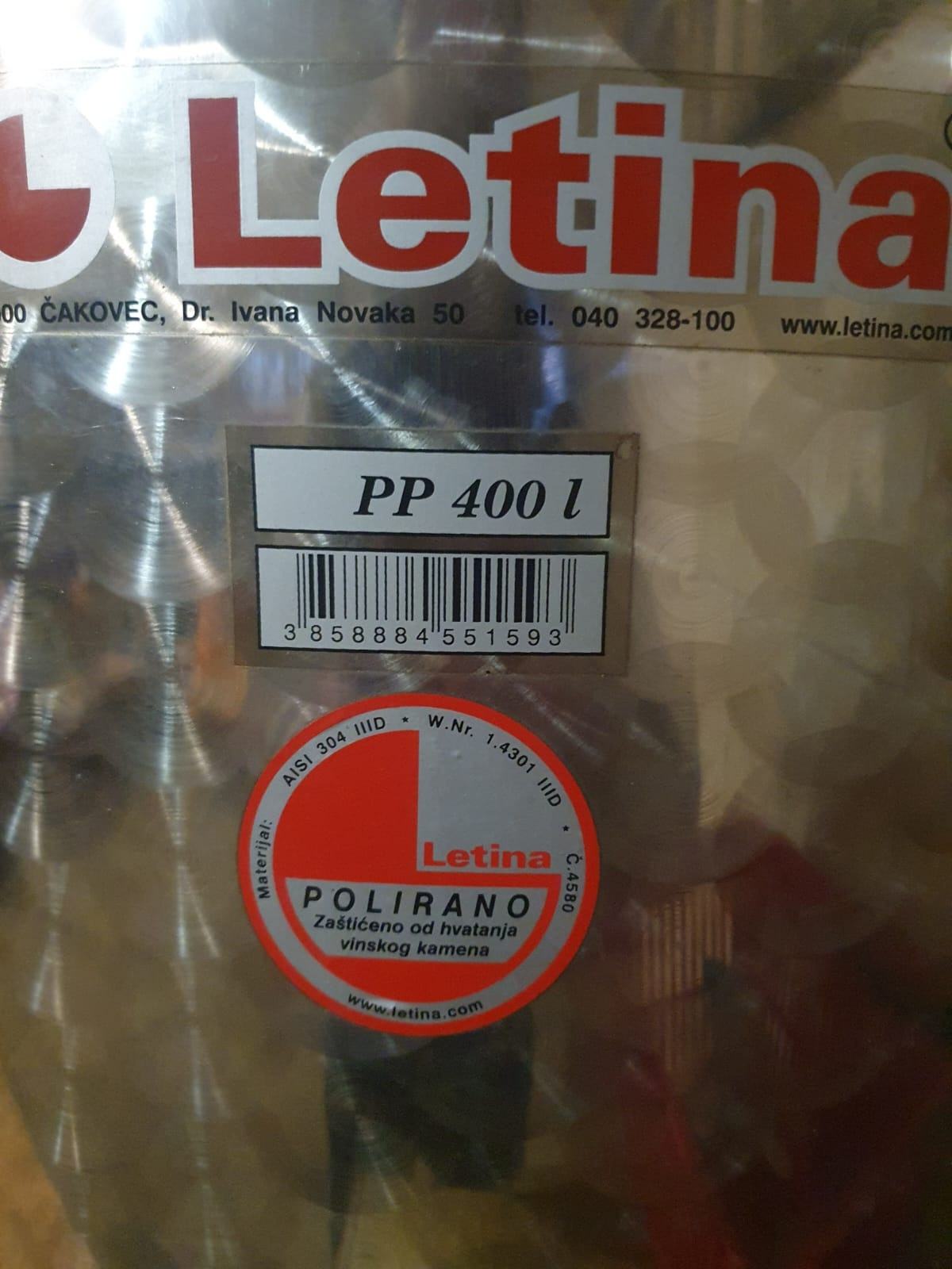Letina bačva za vino 400L