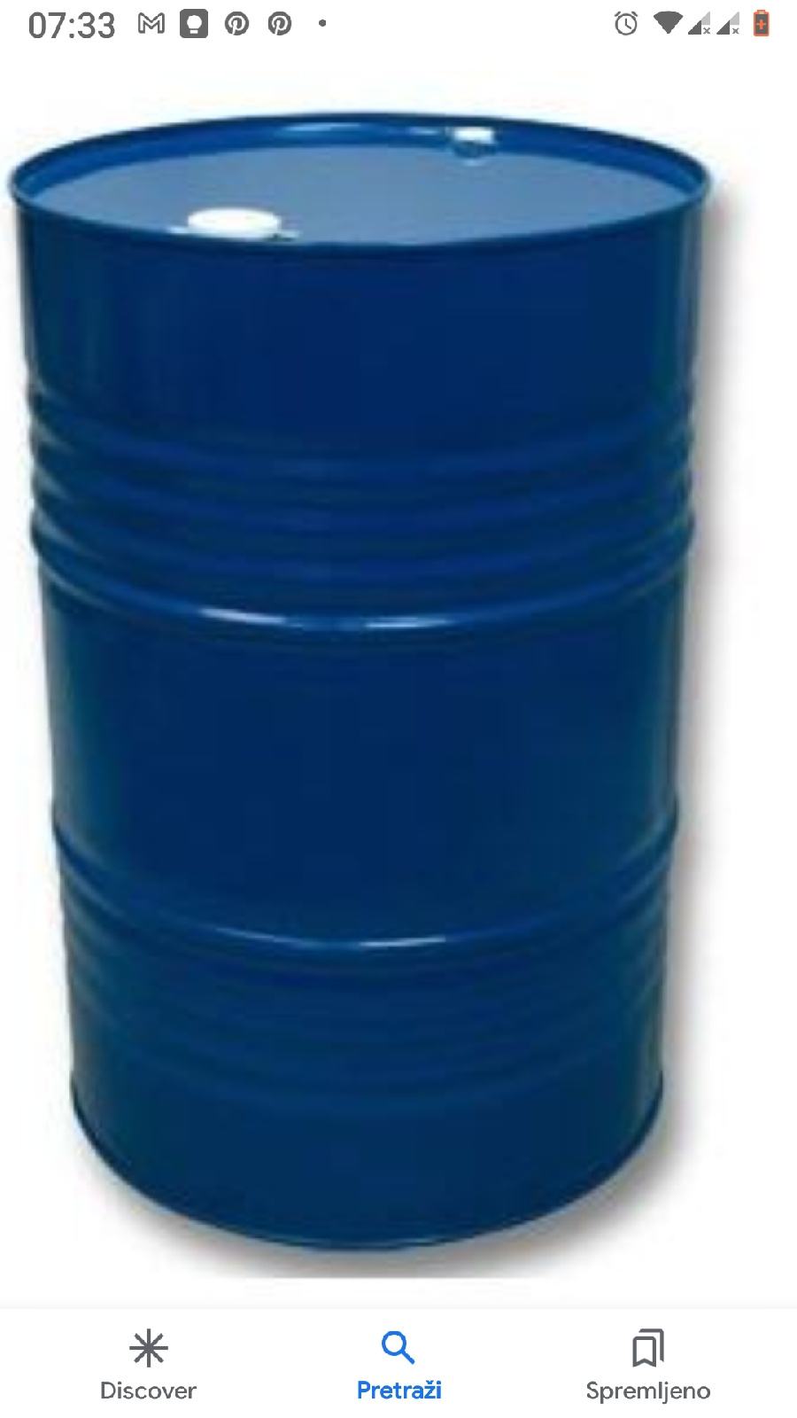 LIMENE BAČVE 200 L OD HIDRAULIČNOG ULJA