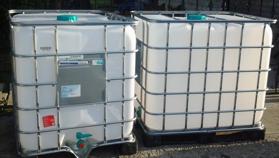 1000 litara plastična bačva, rezervoar, spremnik, cisterna ..599,00 kn